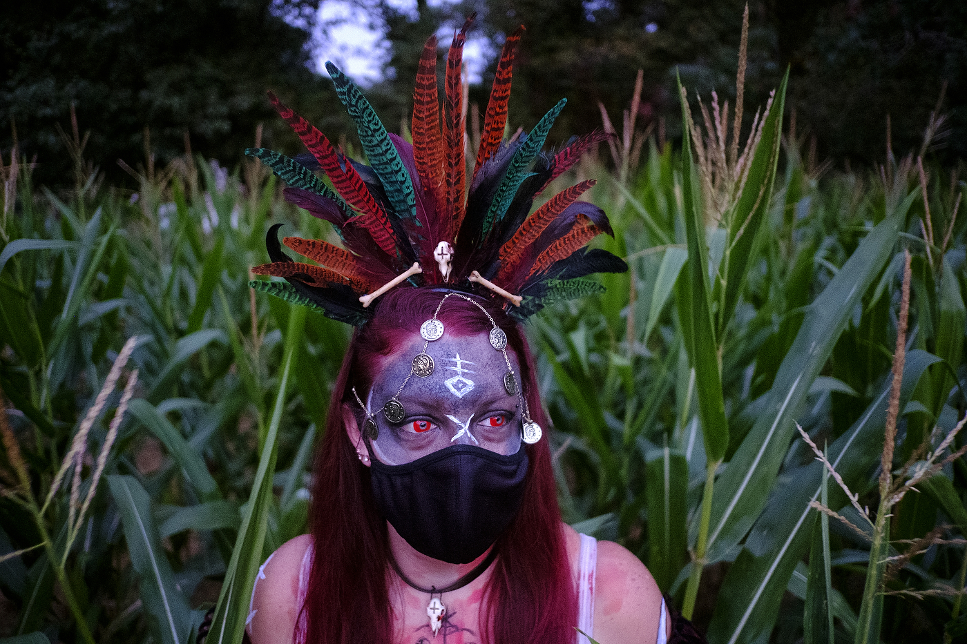 The Field of Terror haunted attraction farm. - nj.com