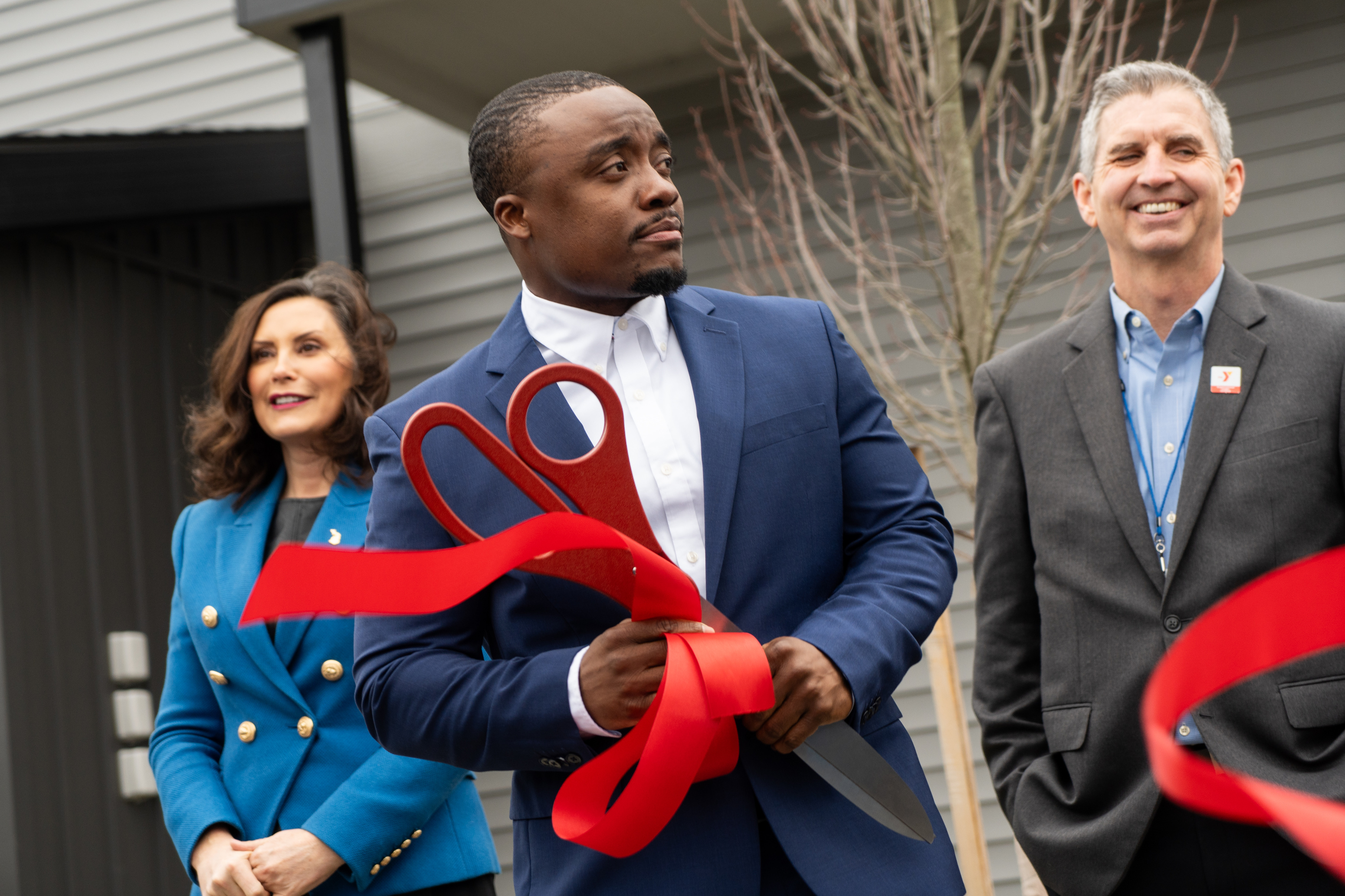 Bogan Developments, Governor Whitmer cut ribbon on Zone 32 - mlive.com
