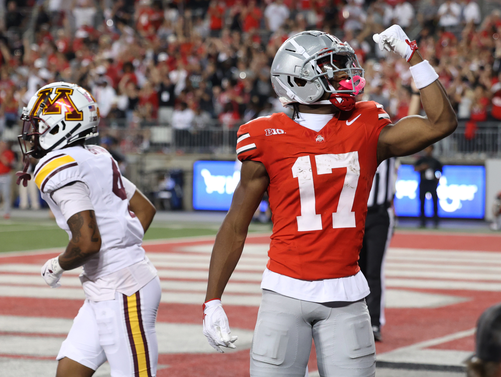 Minnesota Golden Gophers at Ohio State Buckeyes, October 4, 2025 ...