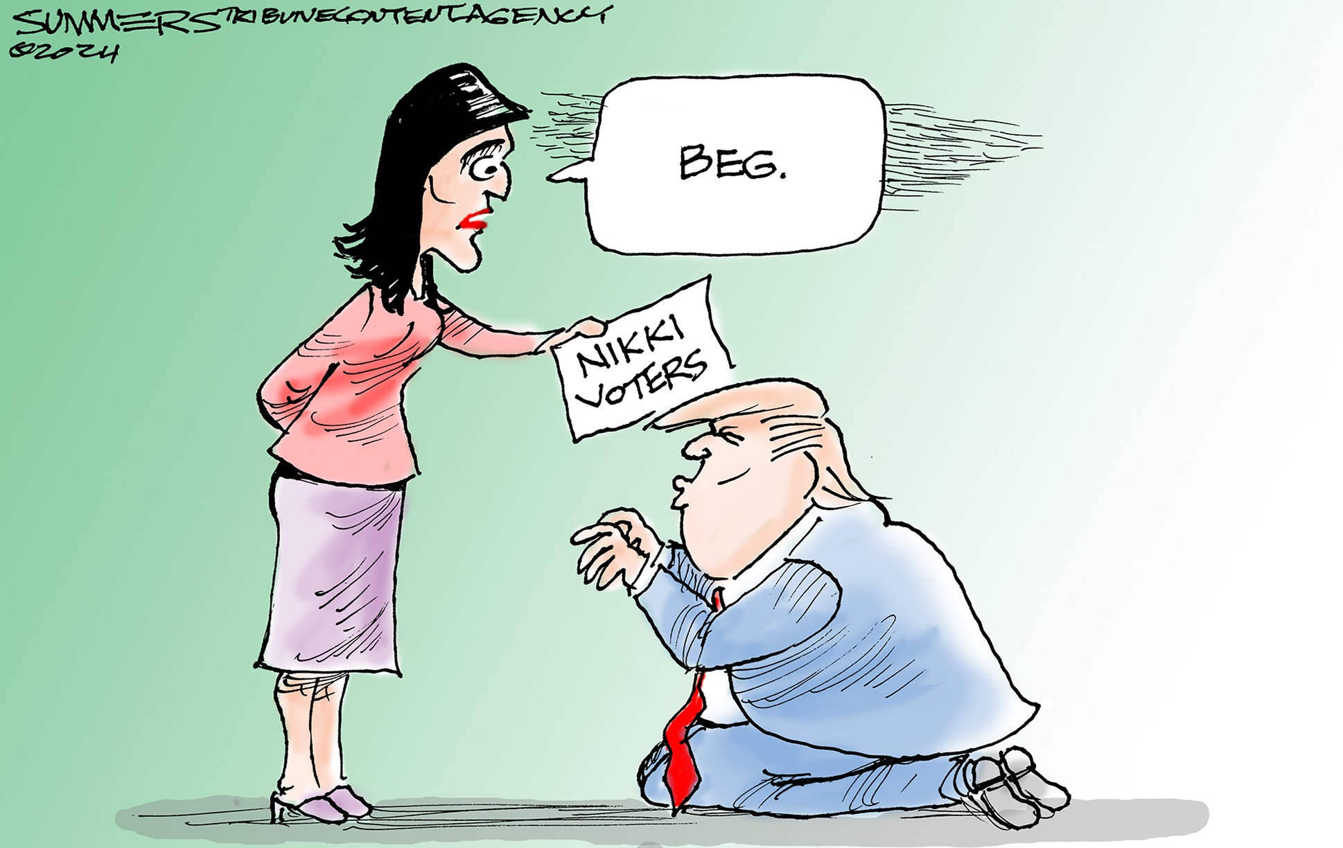 State Of The Union 2024 Political Cartoon