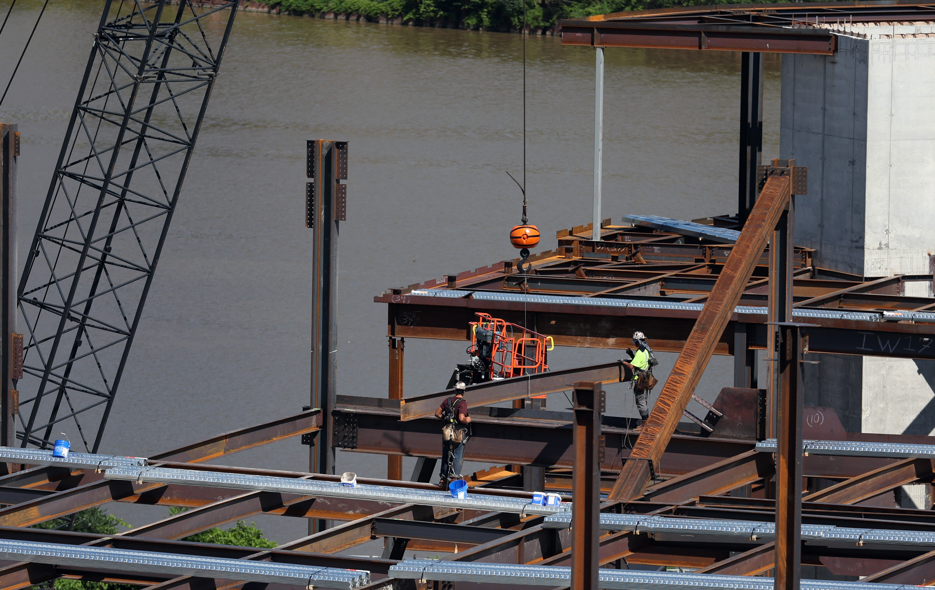 Cleveland Clinic Global Peak Performance Center construction, July 2 ...