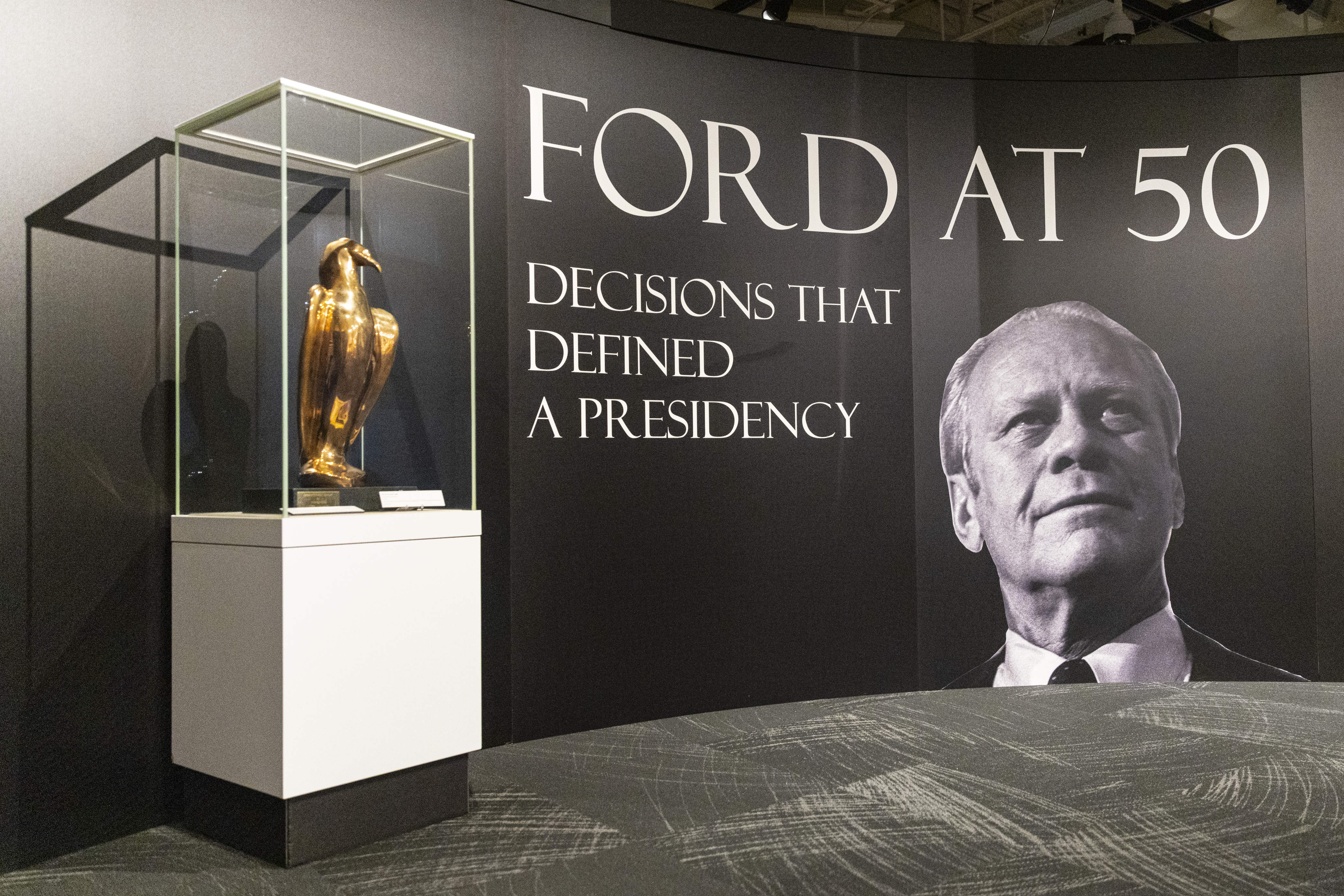 Exhibit celebrates President Ford's 50th anniversary of taking office ...