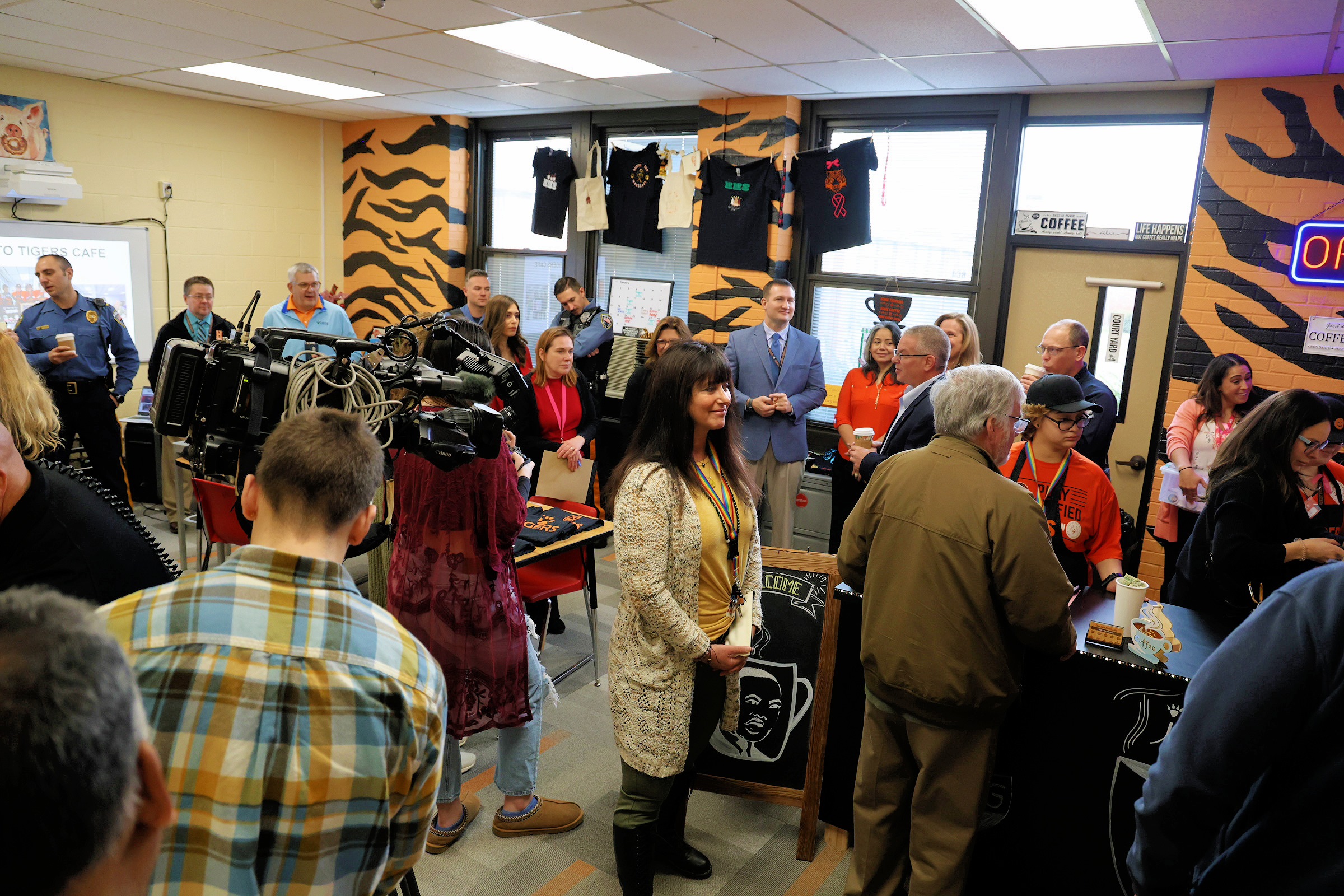 Grand Opening of Tiger Cafe at Hackettstown High School ...