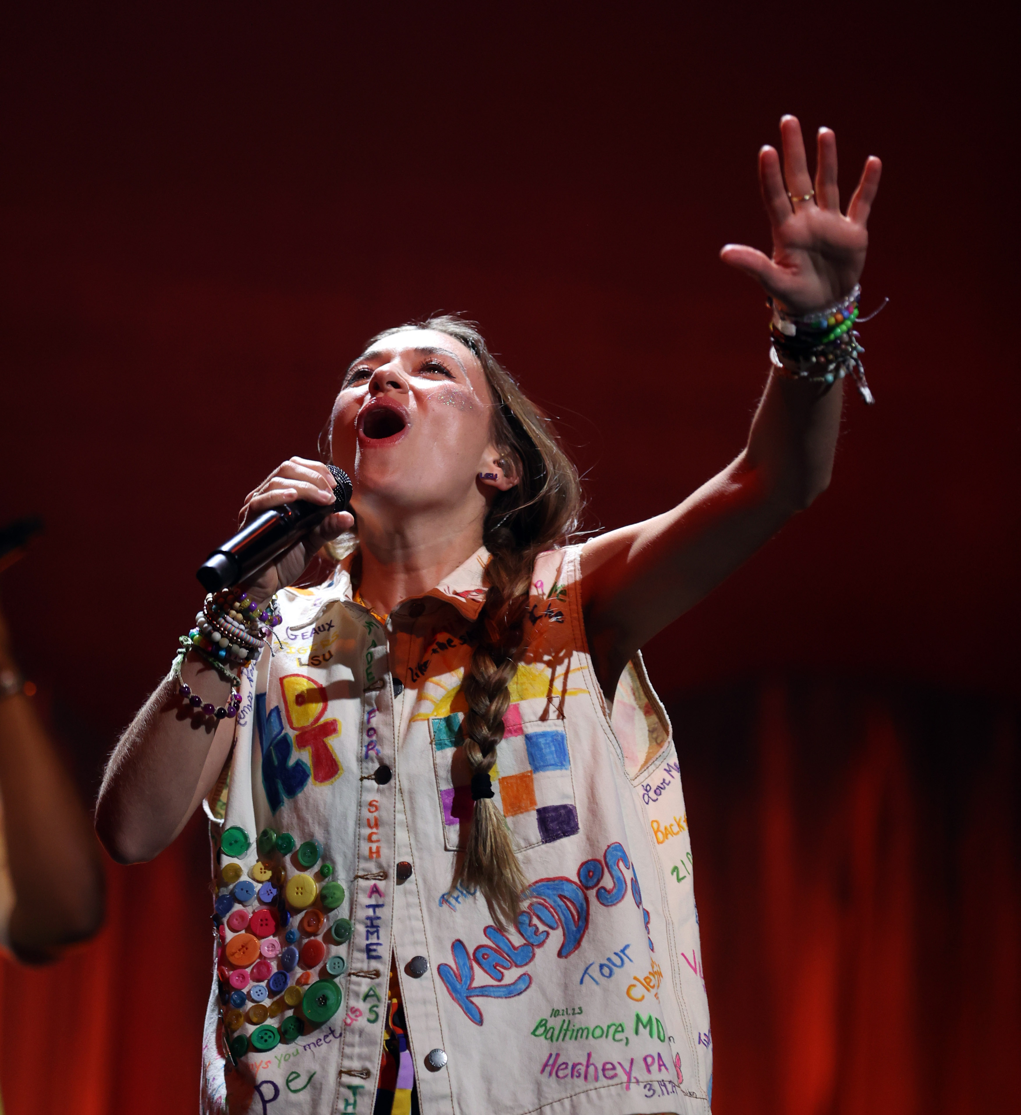 Lauren Daigle performs at Rocket Mortgage FieldHouse, May 30, 2024 ...