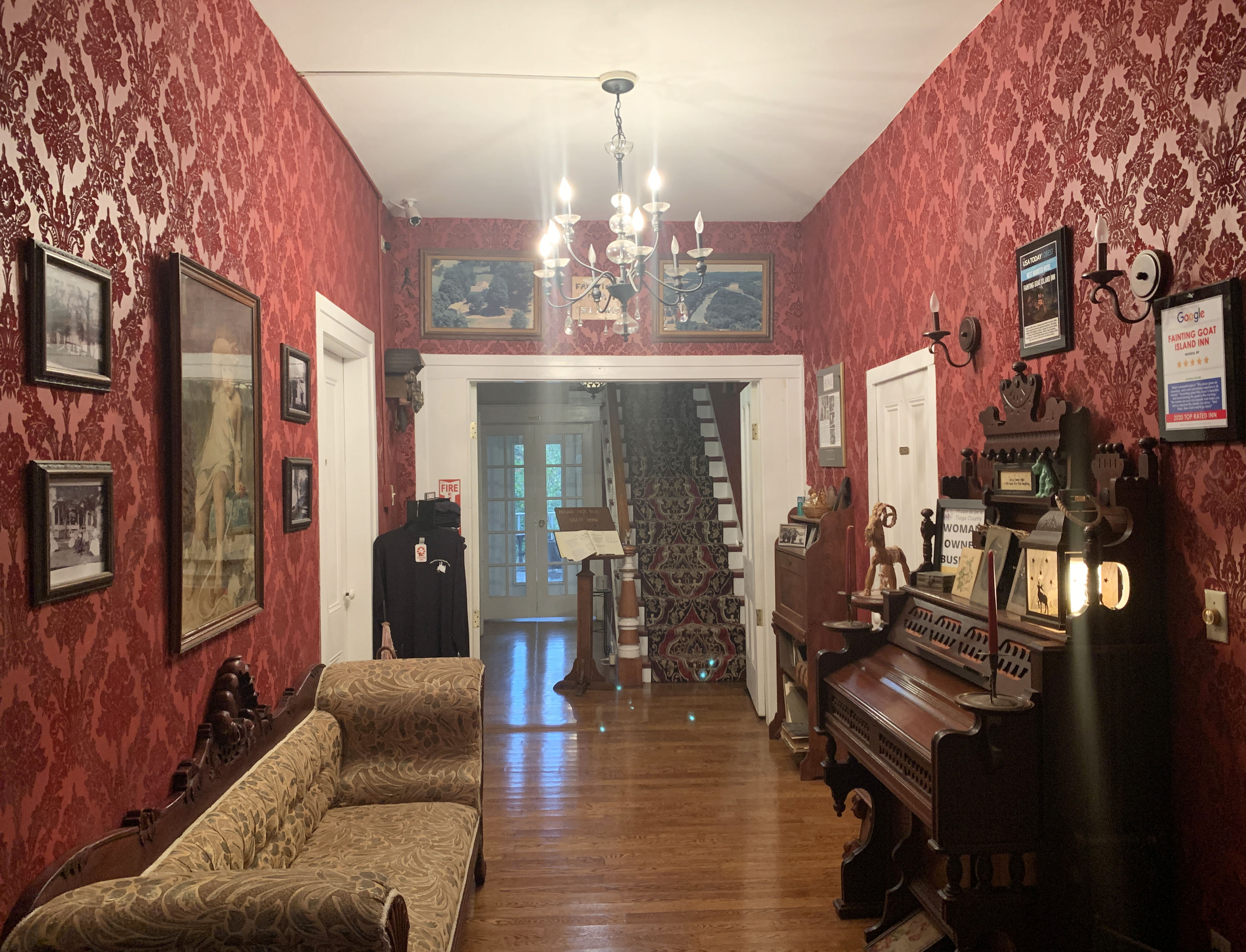 Come for goats, stay for ghosts at Fainting Goat Island Inn ...