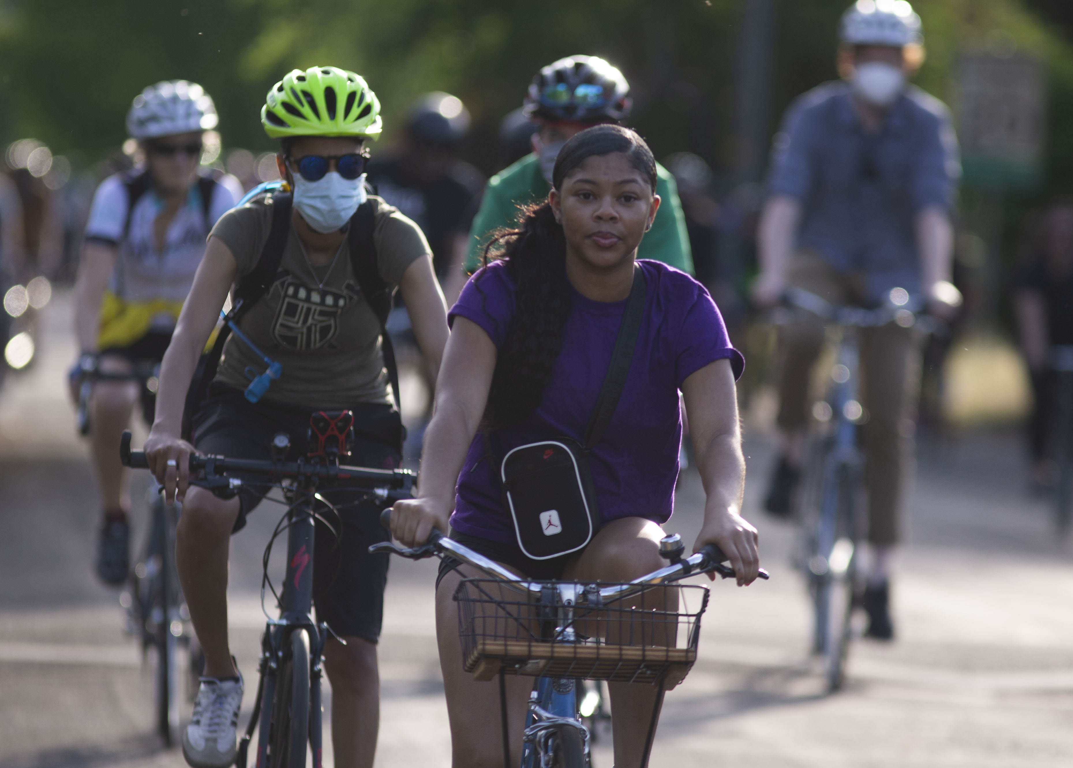 Black Girls Do Bike Let's Ride bike rally through North and Northeast ...