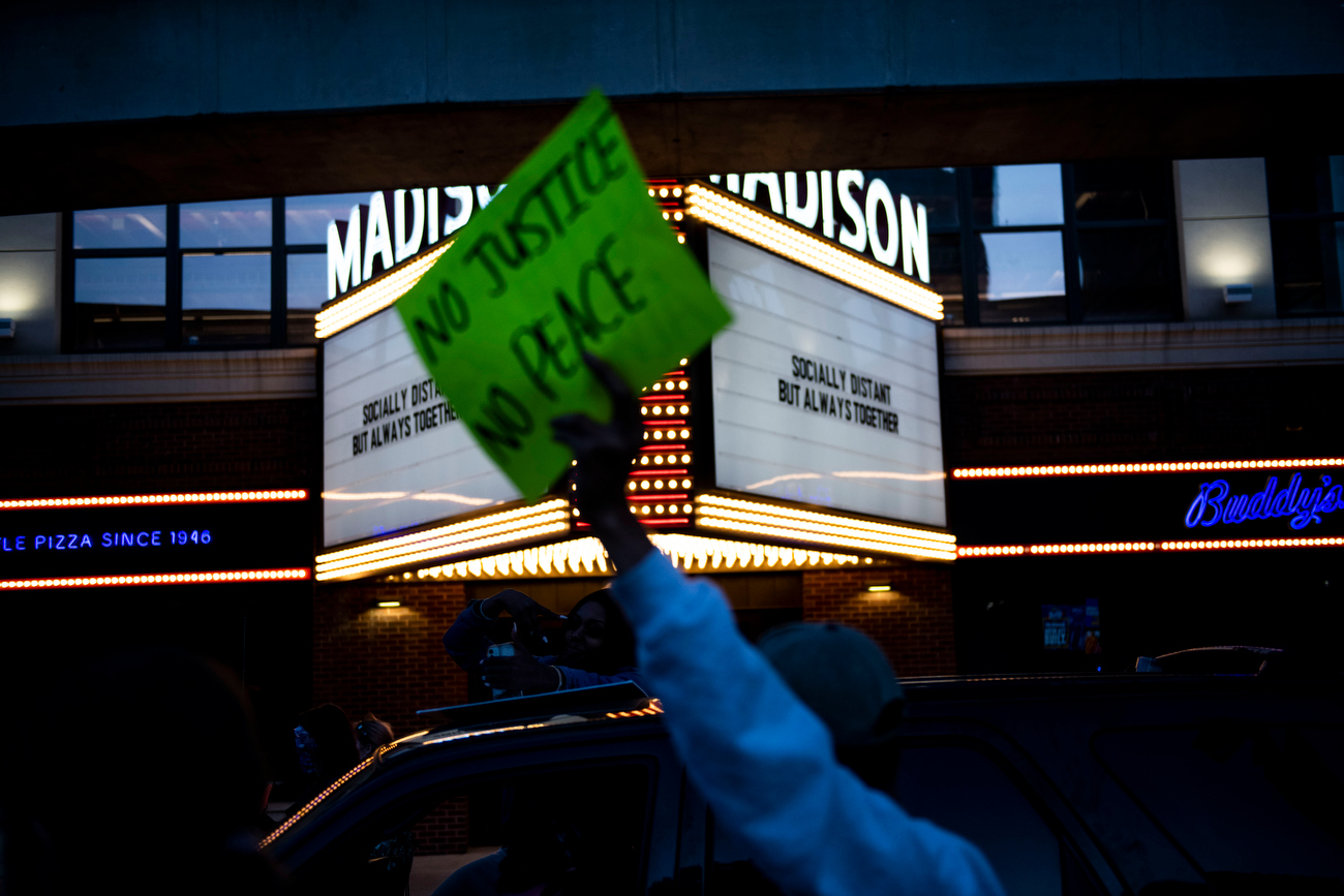 Protesters march through Detroit in third day of protesting police ...