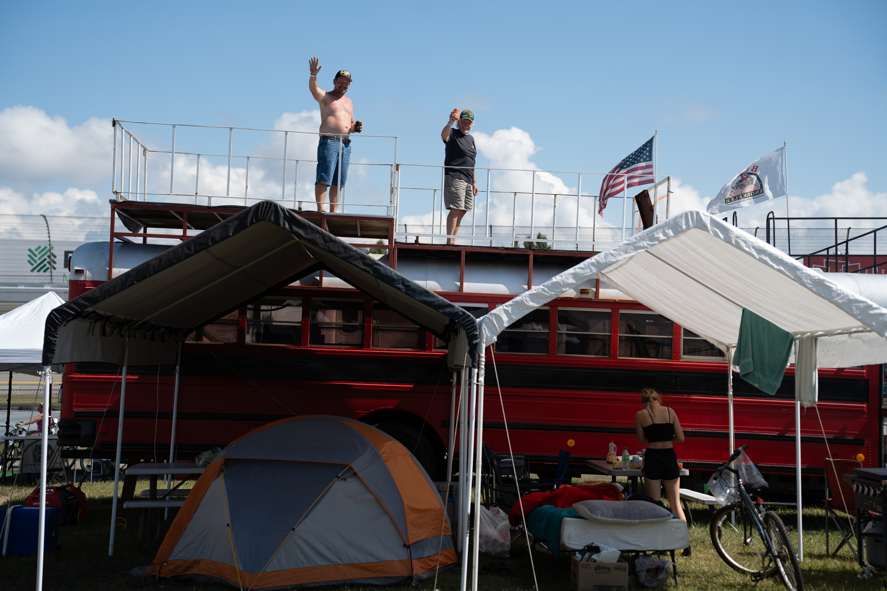 NASCAR fans and their campers are bound through decades of MIS races ...