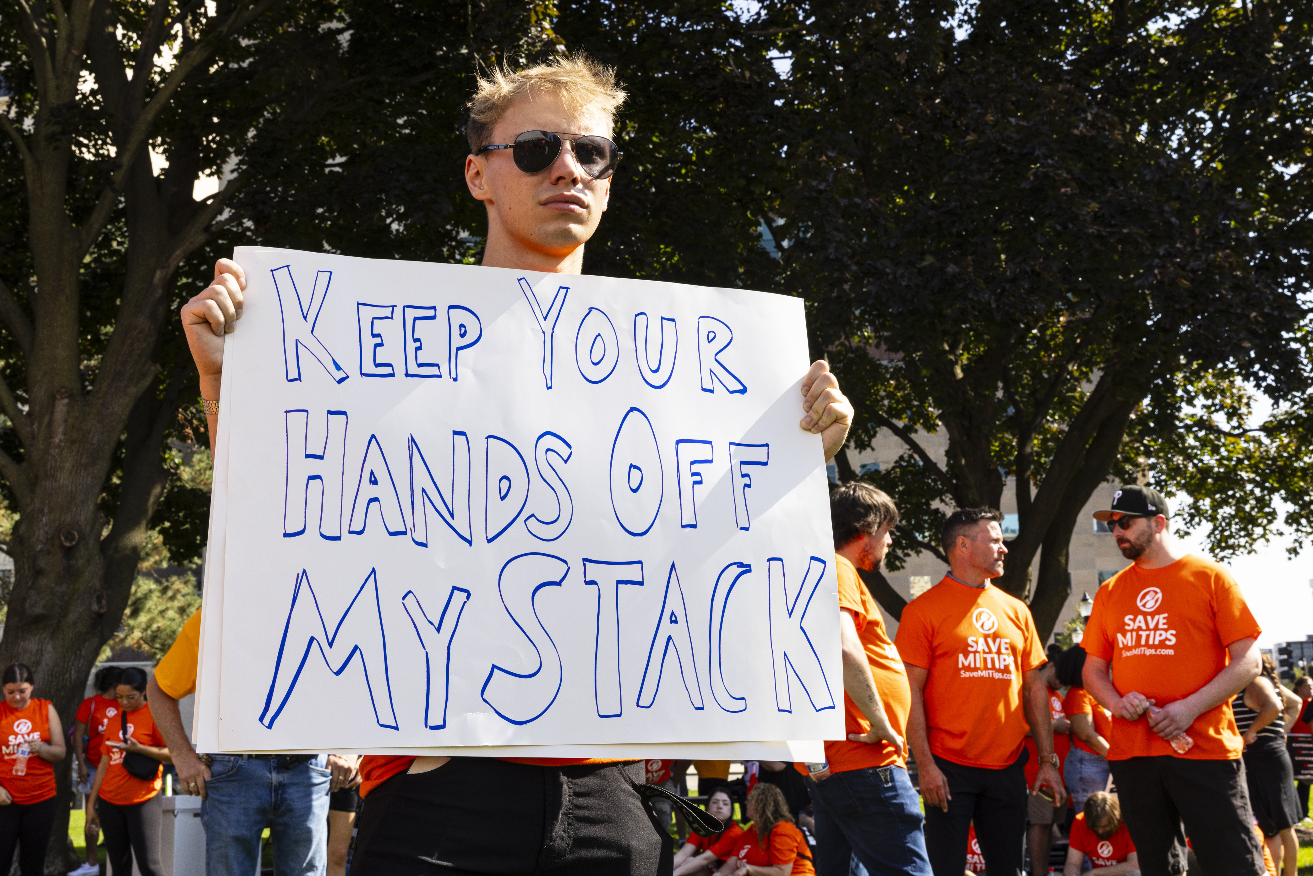 'Save MI Tips' rally at Michigan State Capitol - mlive.com