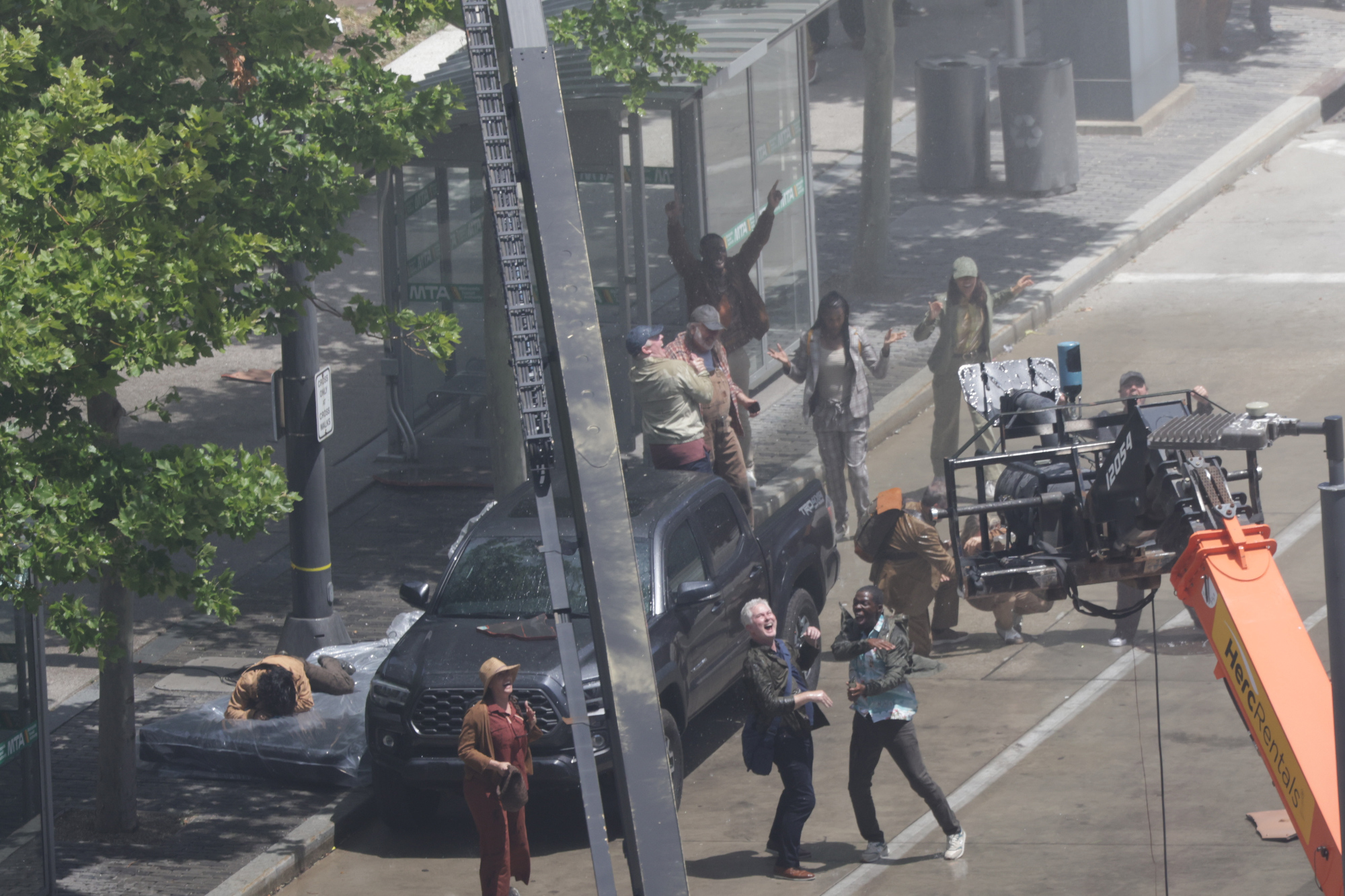 Superman movie resumes at Cleveland’s Public Square, July 2, 2024 ...
