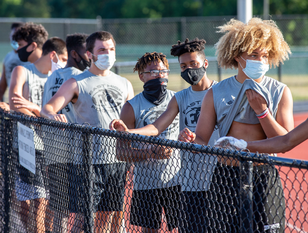 CD East High School football practice - pennlive.com