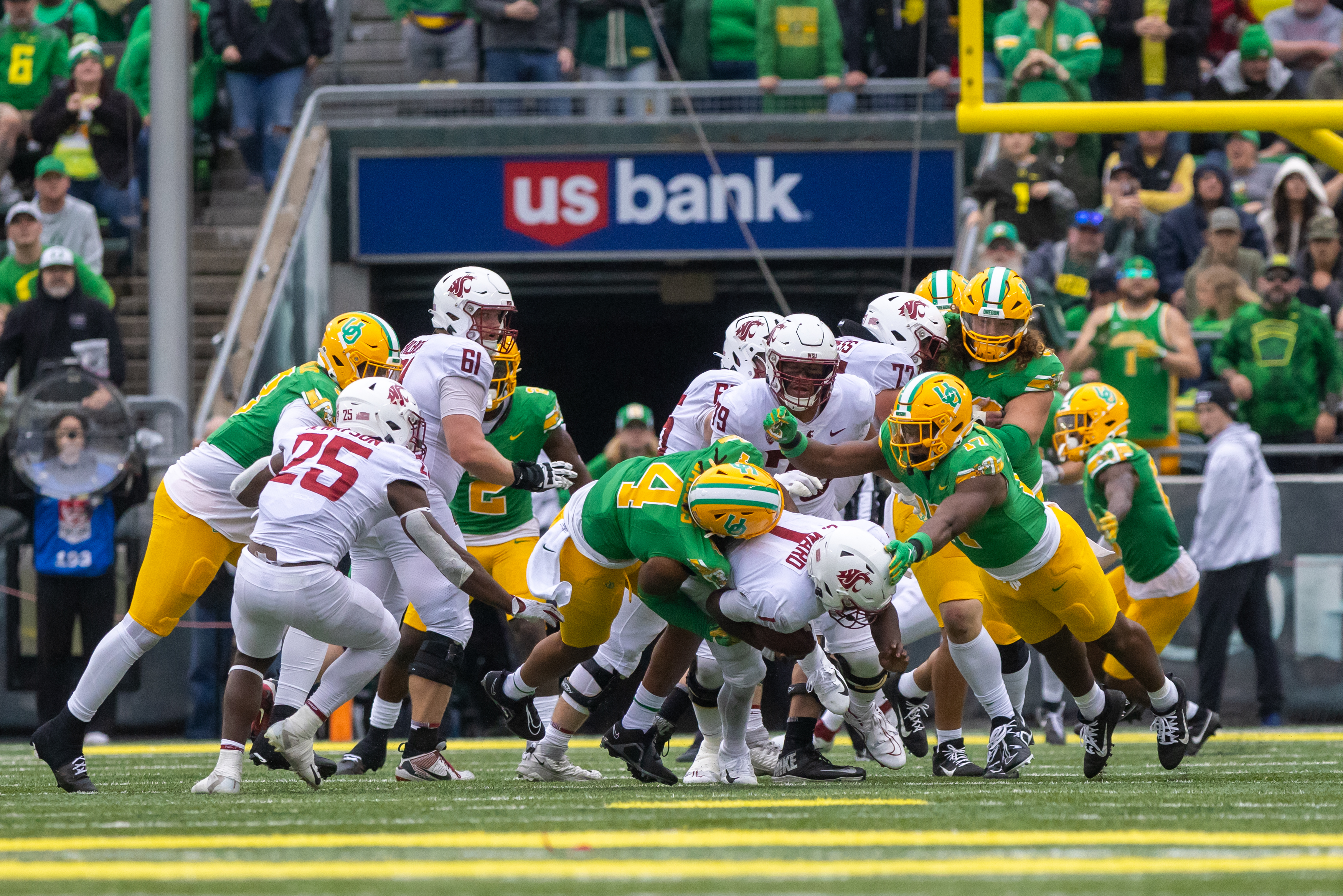 No. 9 Oregon Ducks football vs. Washington State Cougars: Oct. 21, 2023 ...