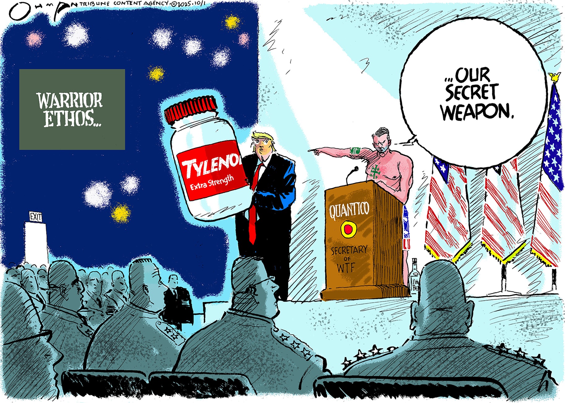 Editorial cartoons for Oct. 5, 2025 - cleveland.com
