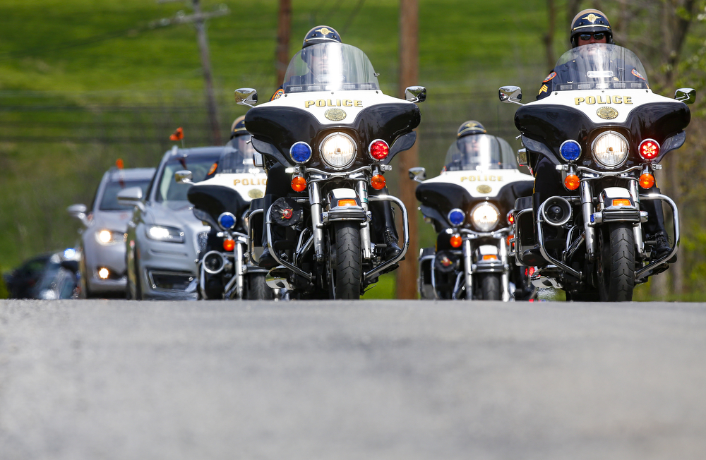 Funeral for Colonial Regional Police Department Sgt. John Harmon ...