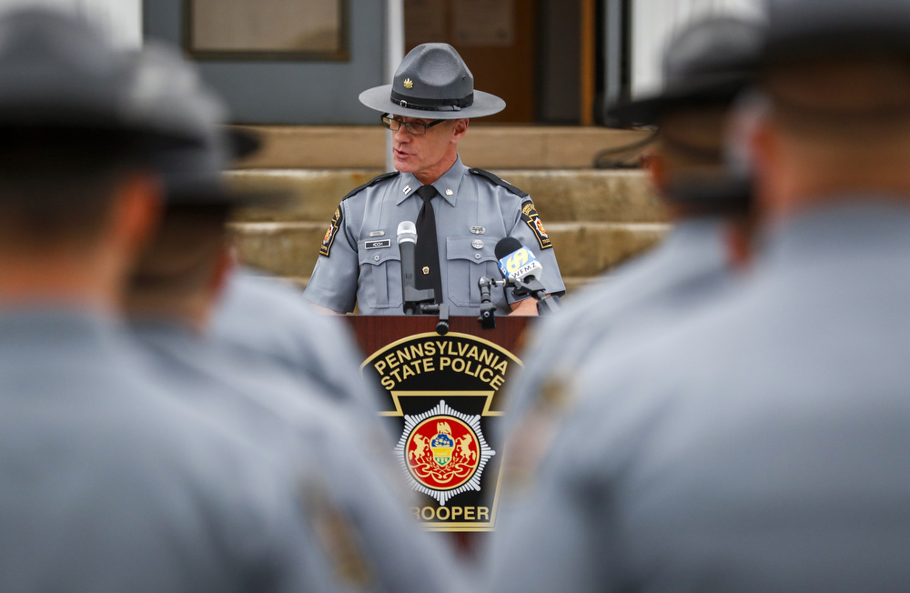 Pa. State Police honor fallen troopers with ceremony in Bethlehem ...