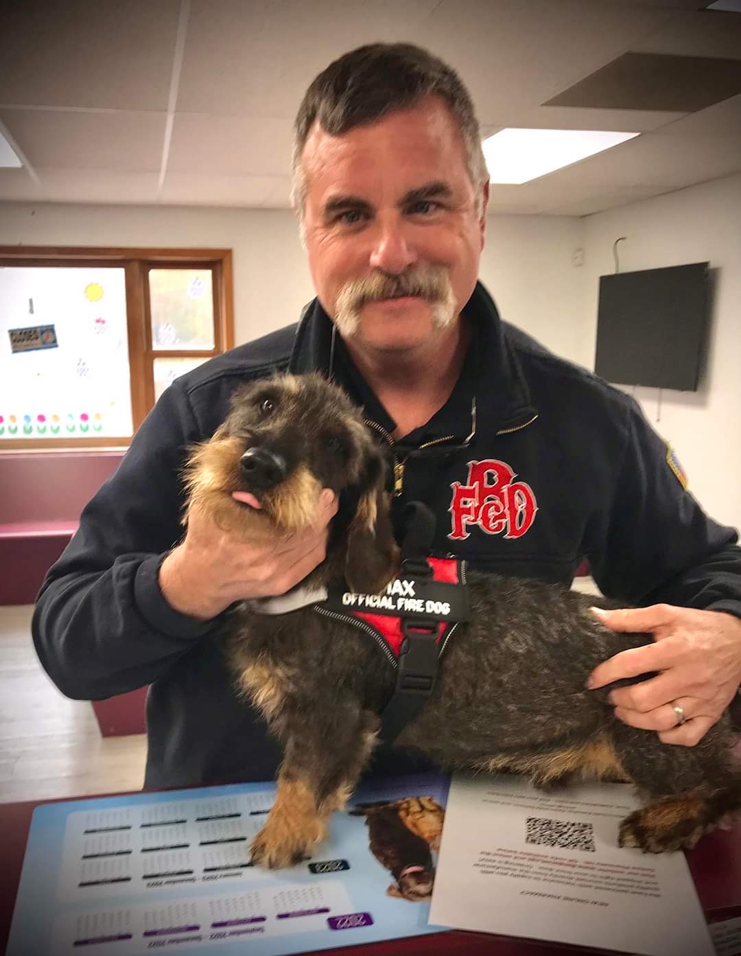 Max the fire dog heads to training - mlive.com