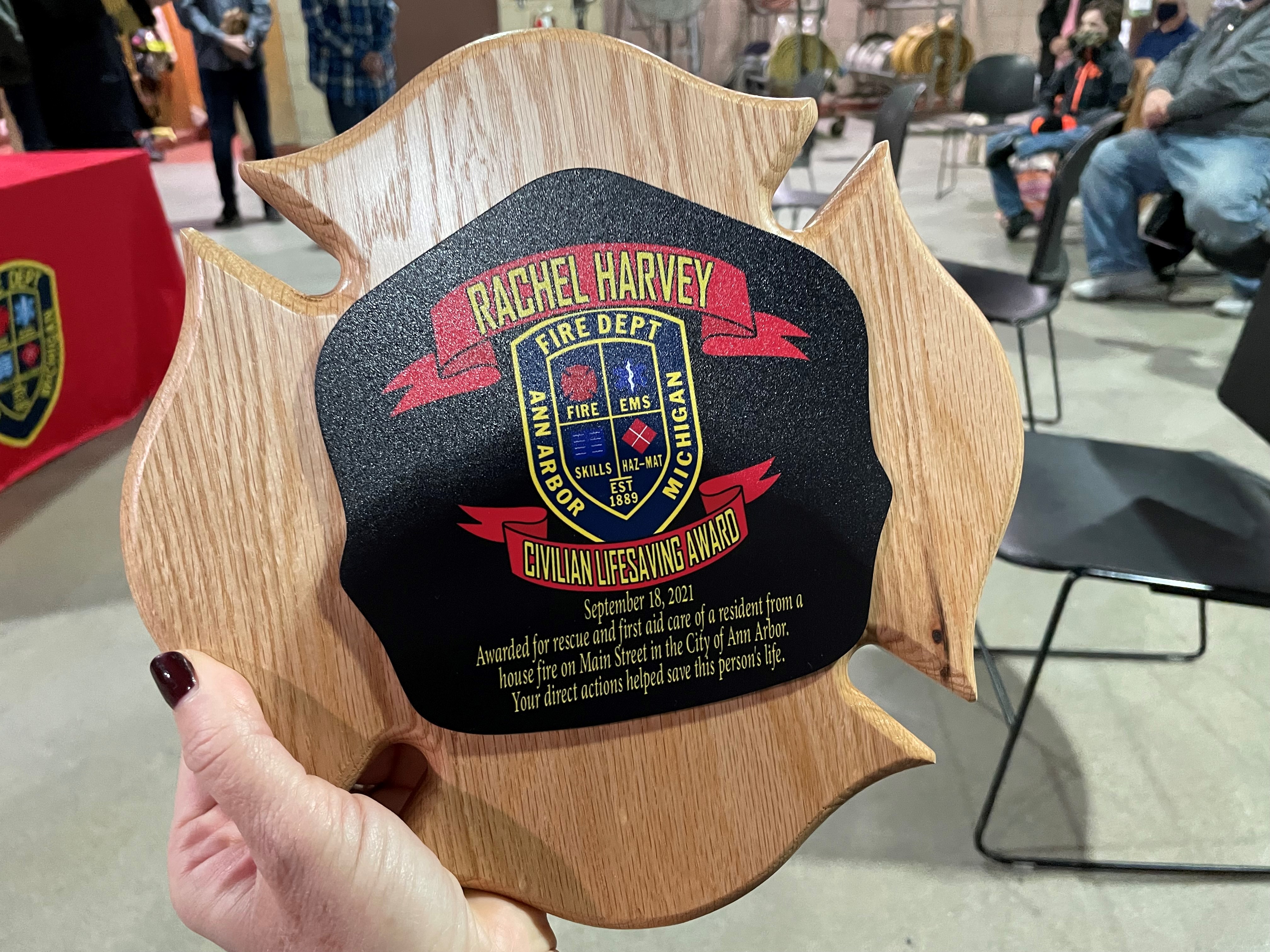 Citizens awarded for saving man from burning house - mlive.com