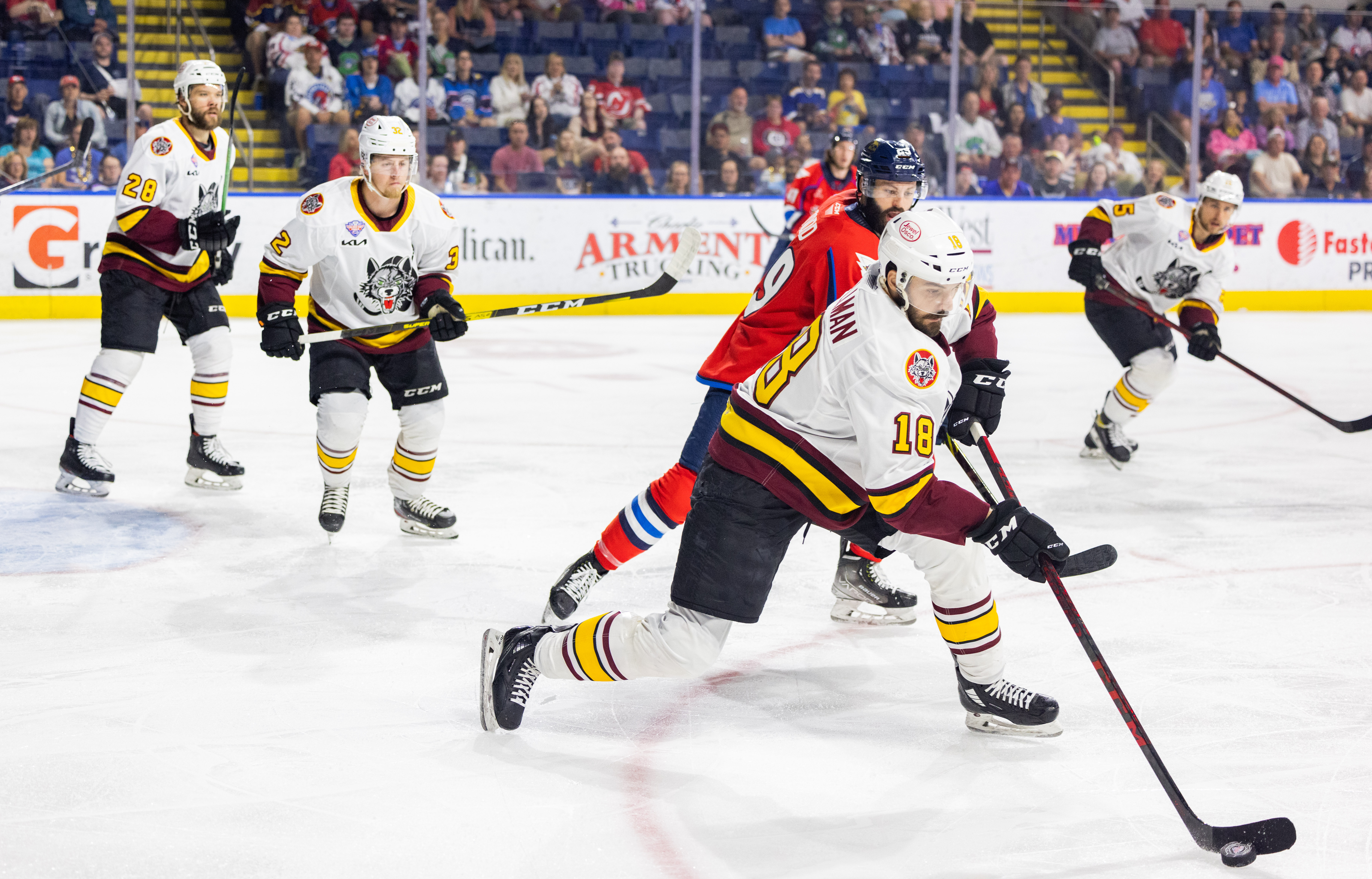 Springfield Thunderbirds vs Chicago Wolves Finals Game 5 - masslive.com
