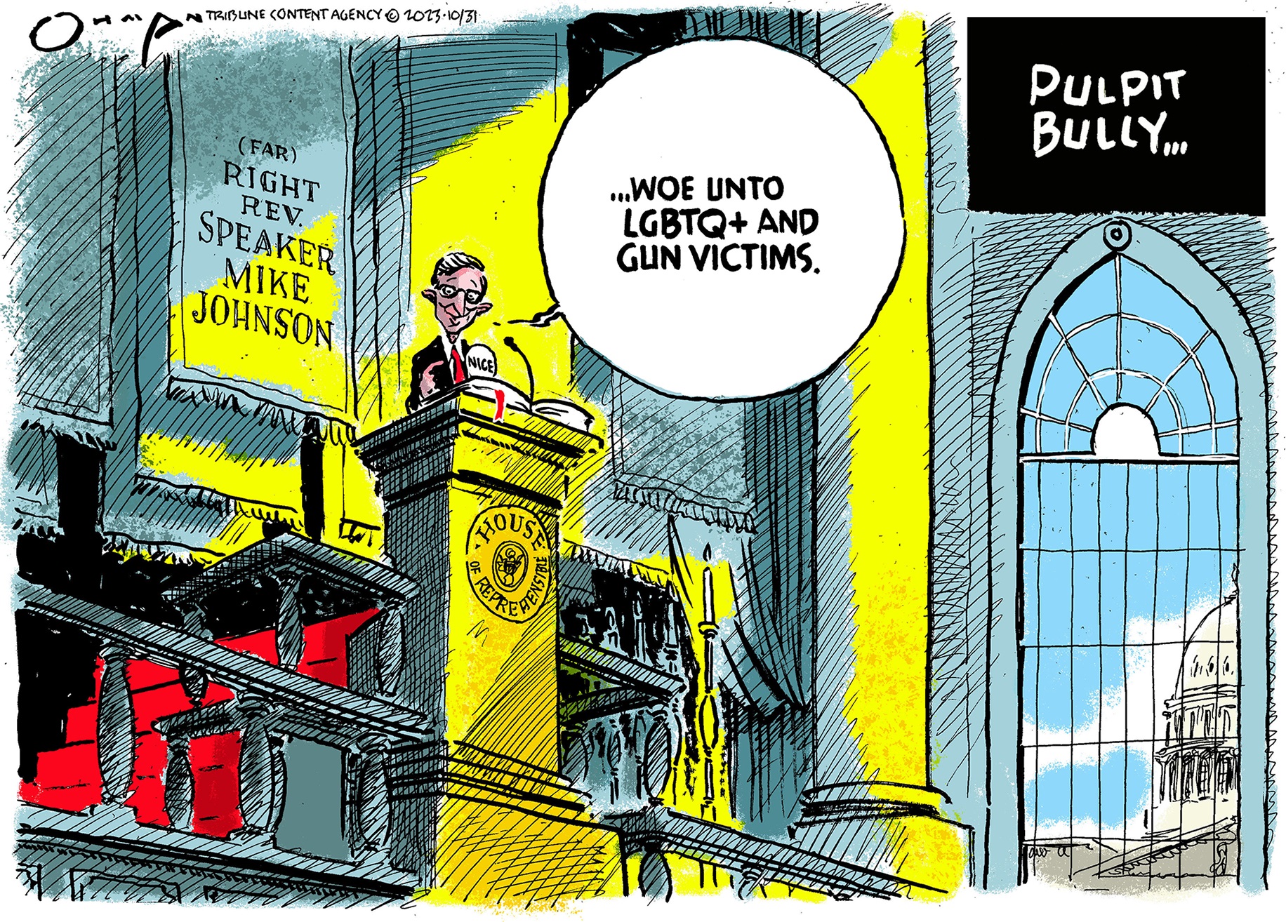 Editorial cartoons for Nov. 5, 2023 - cleveland.com