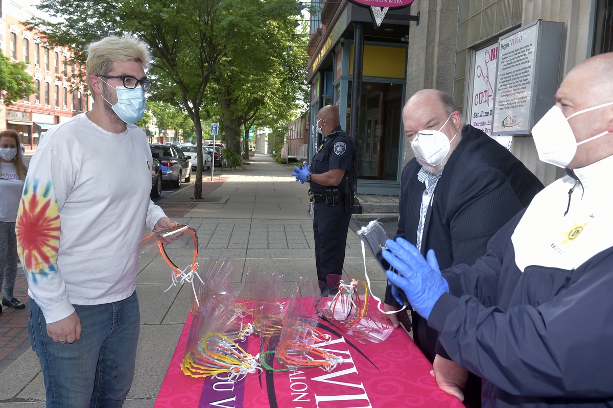 Hampden County Sheriff's Office helps salons and barbershops to safely ...
