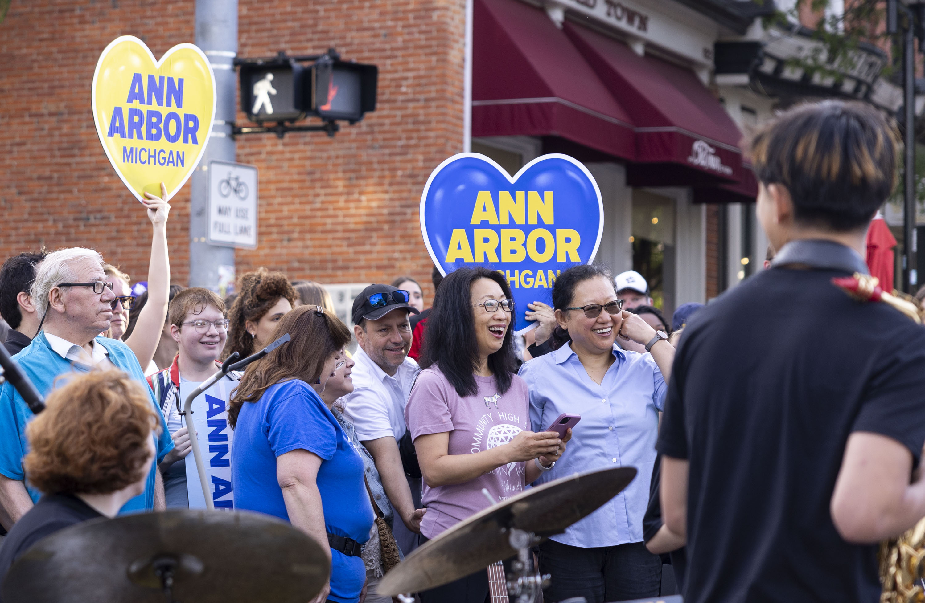 Good Morning America's live national broadcast in downtown Ann Arbor ...