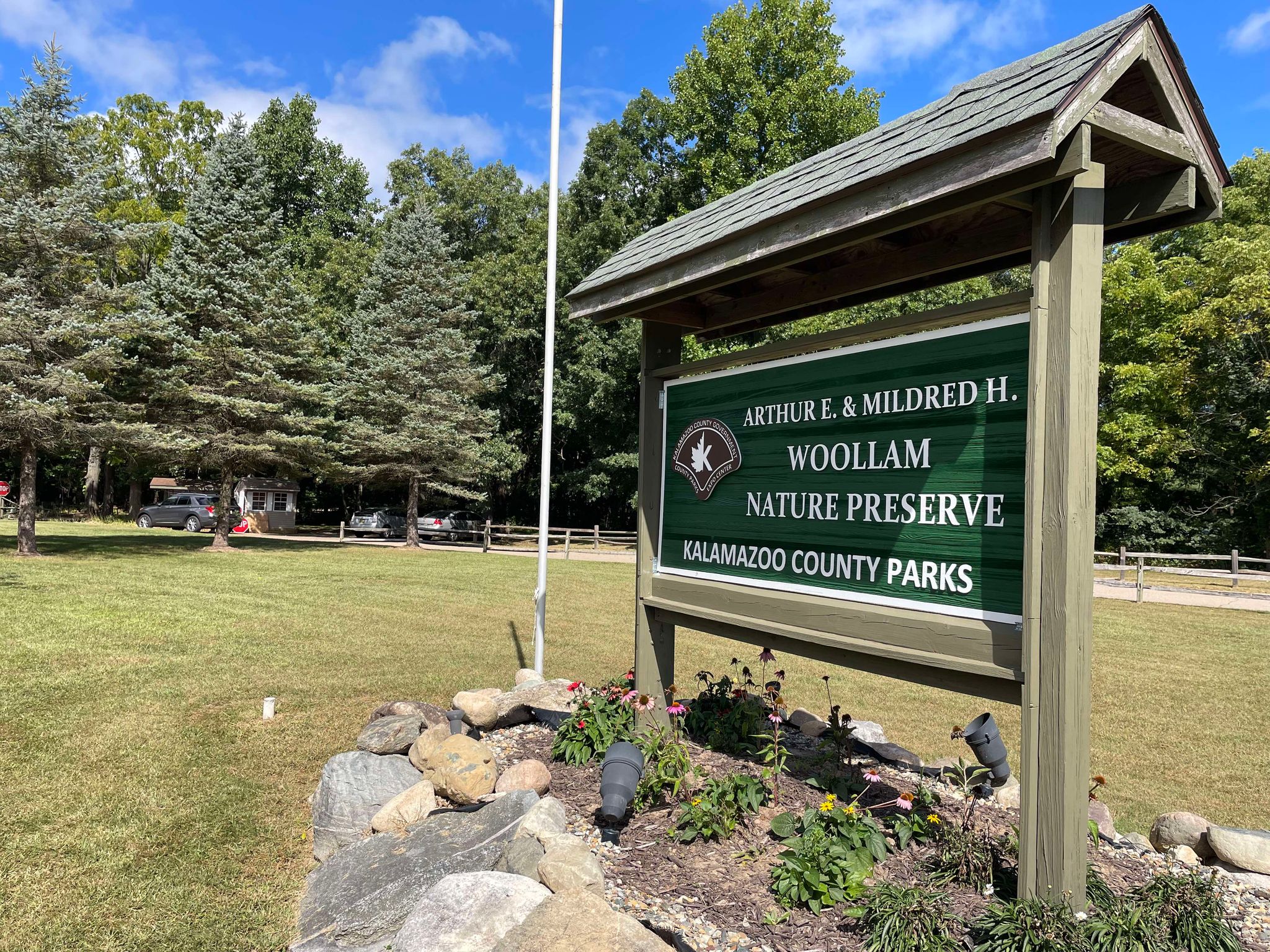 See the scenic views at the Arthur & Mildred Woollam Nature Preserve ...