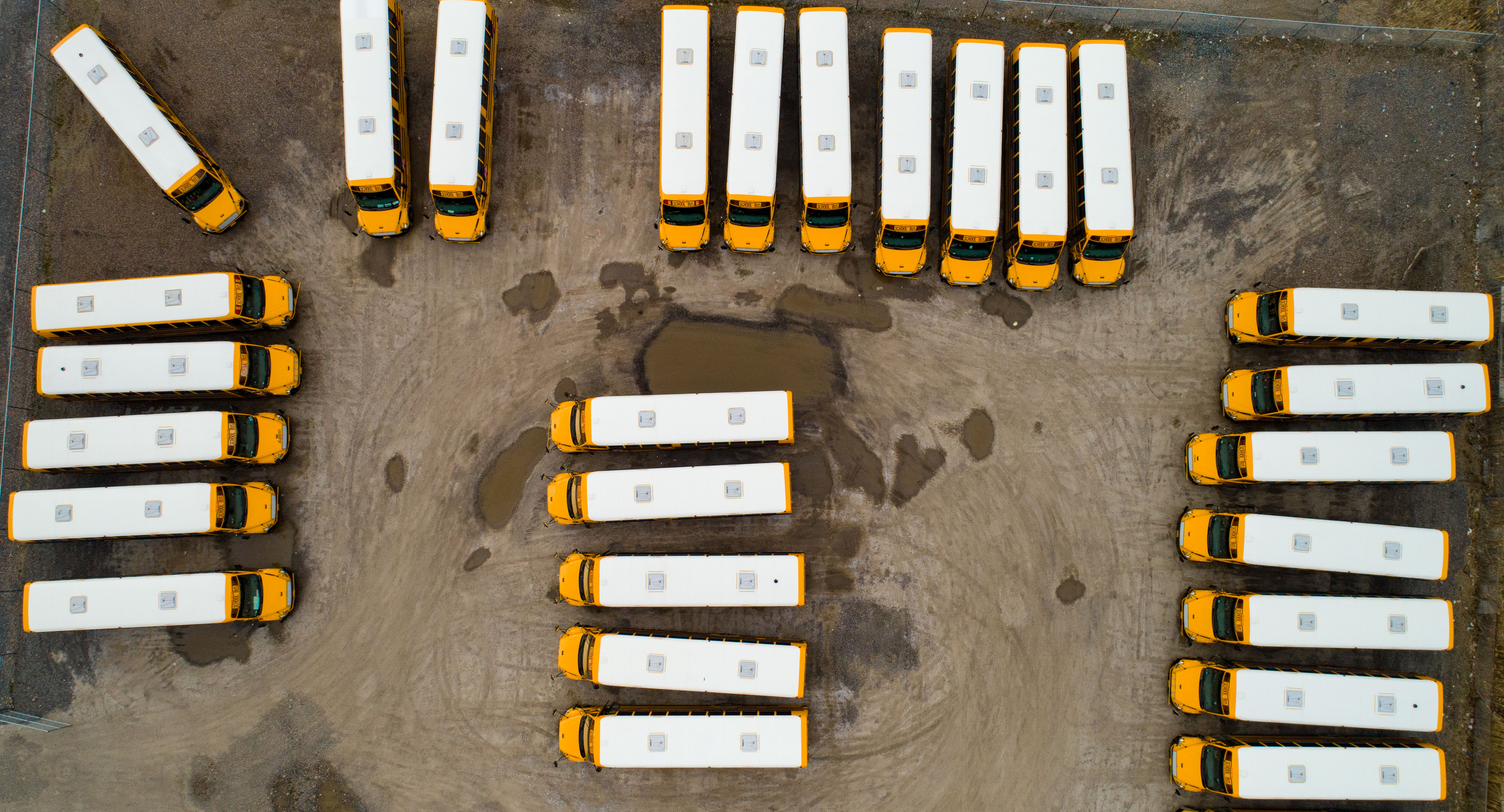 Bus Overhead View