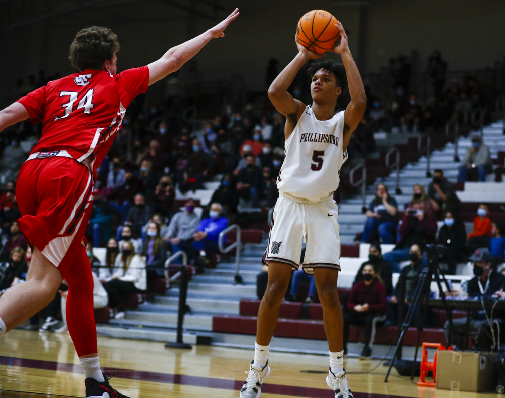 Phillipsburg boys basketball team hosts Easton on Feb. 2, 2022 ...