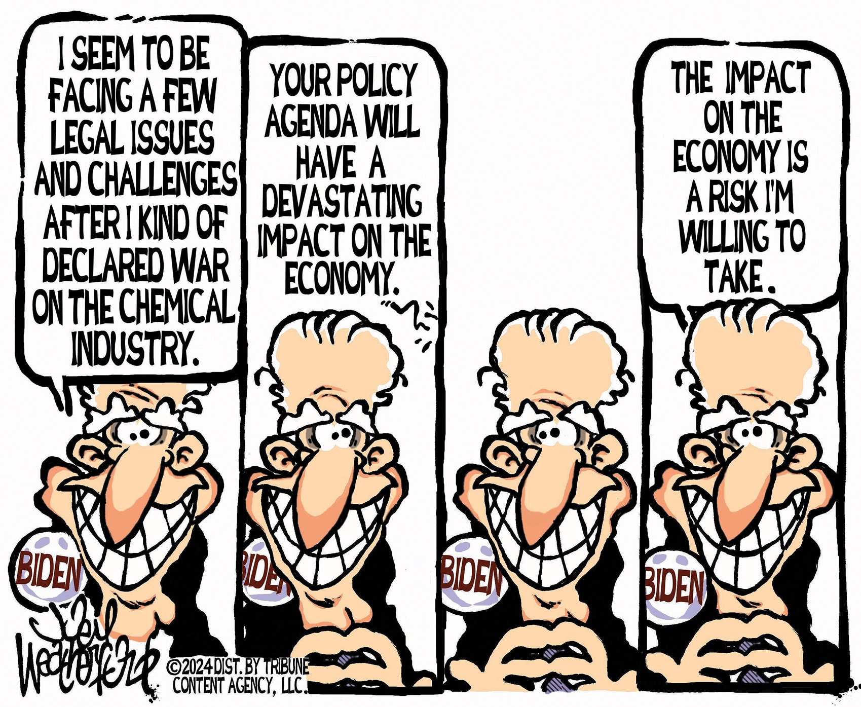 Editorial cartoons for April 14, 2024 - oregonlive.com