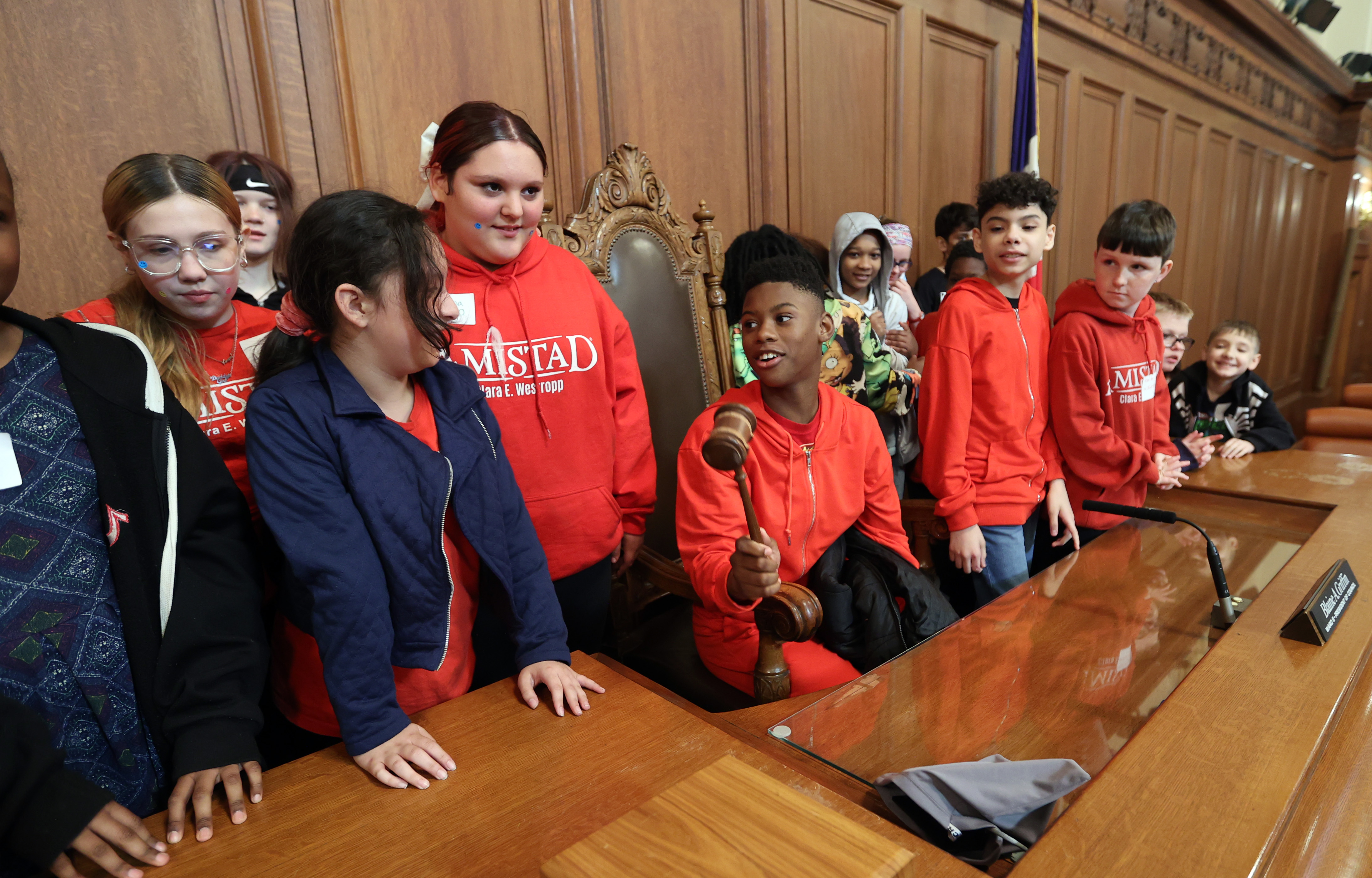 Clara E. Westropp students participate in mock city council meeting and ...