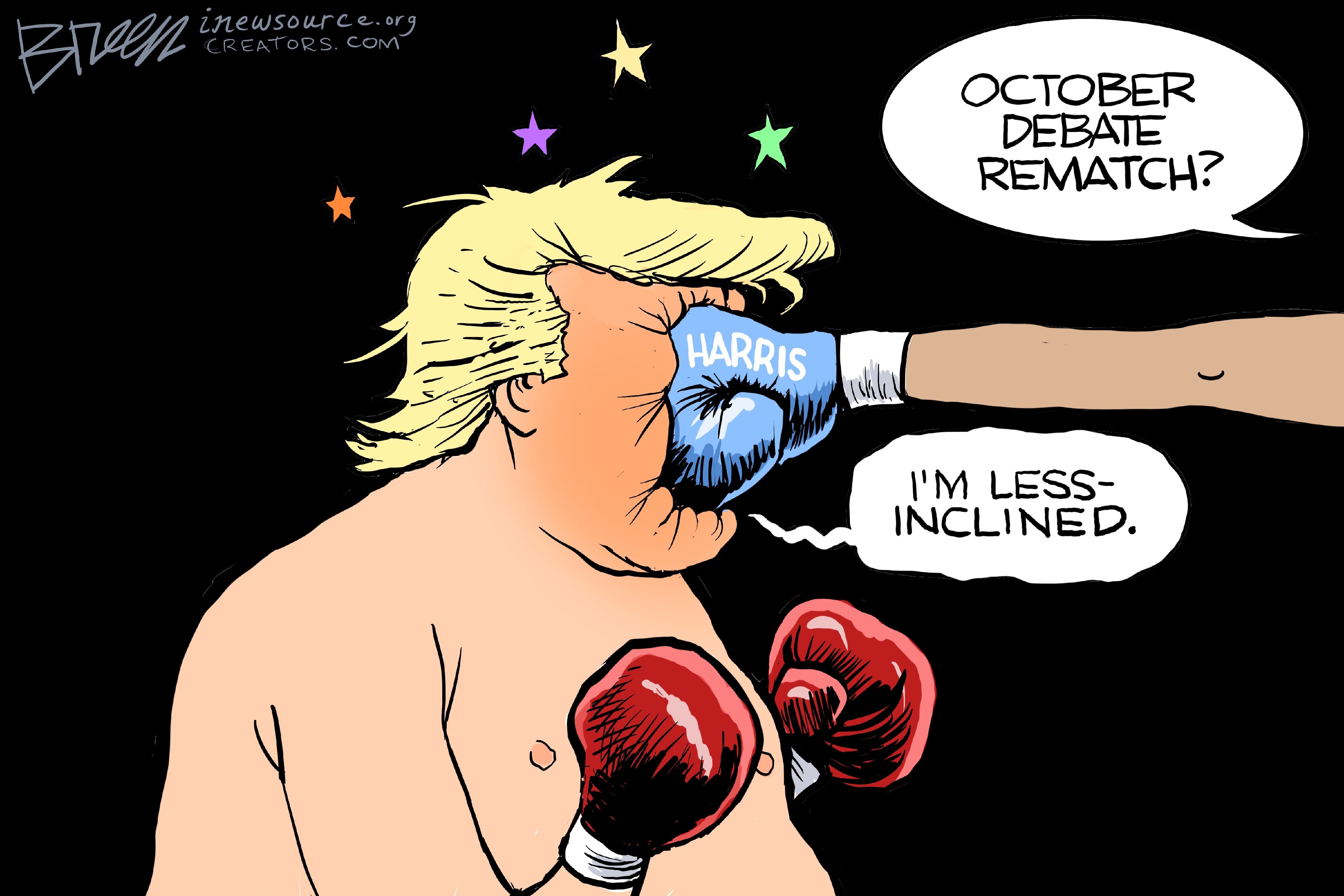 Editorial cartoons for Sept. 15, 2024 - oregonlive.com