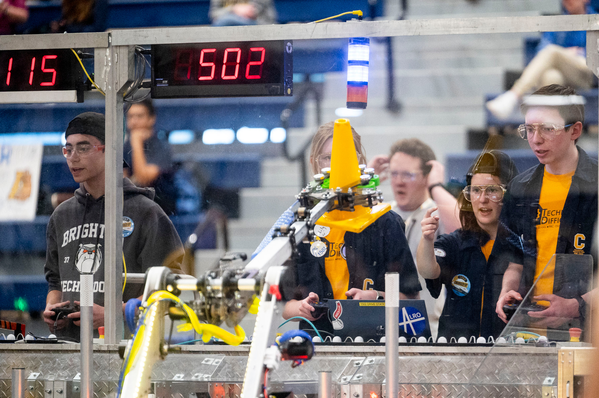 FIRST Robotics district tournament at Saline High School - mlive.com