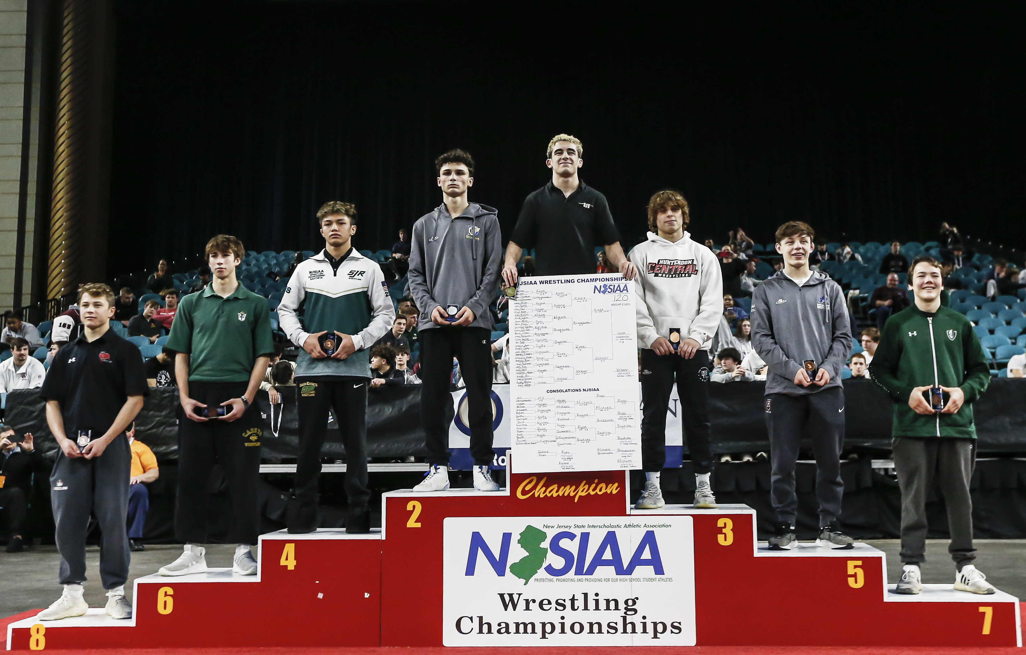 NJSIAA State Wrestling 2024 medalists for the boys and girls ...