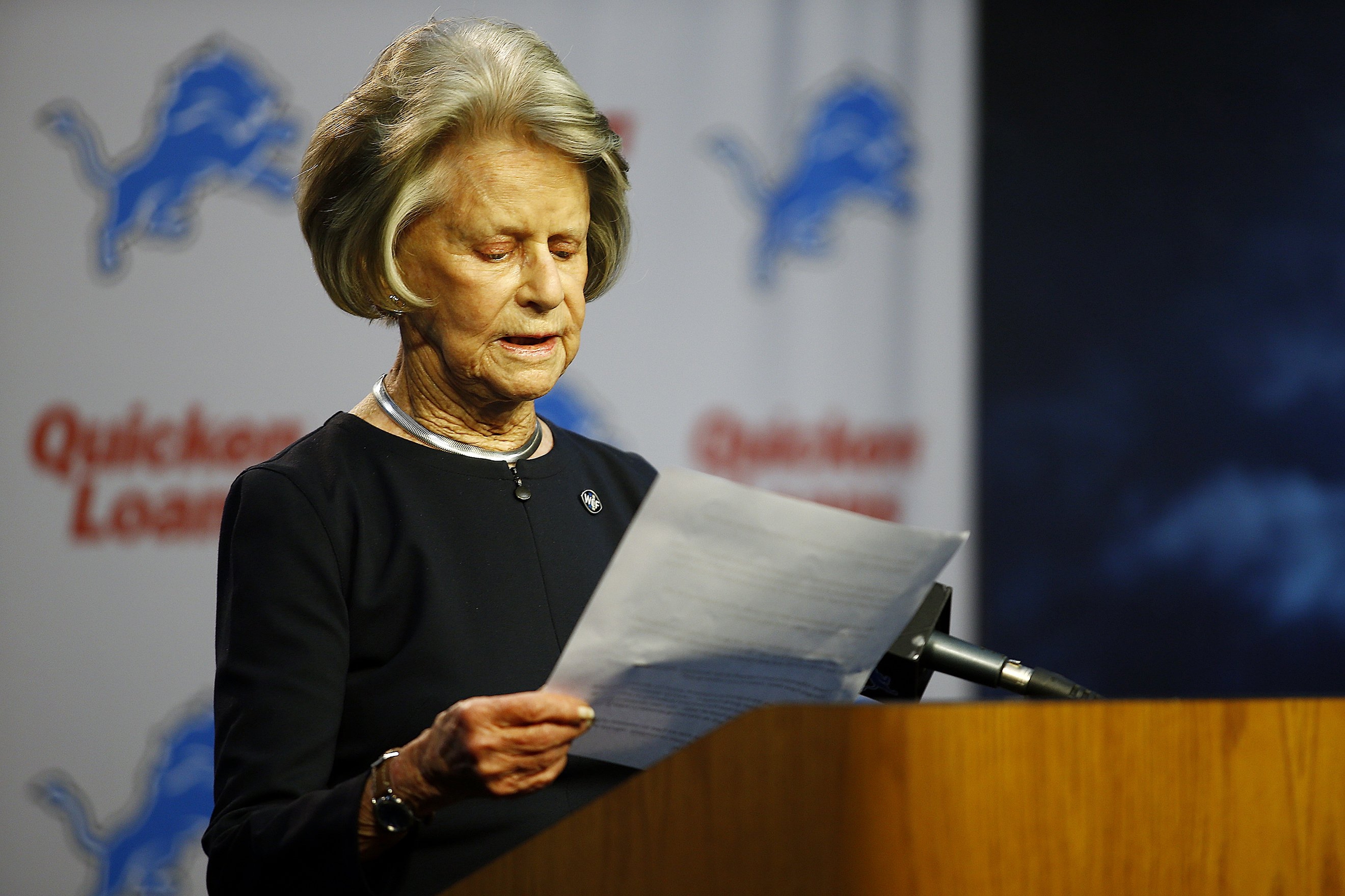 Happy Birthday, Martha Ford! Former chairperson of Detroit Lions turns ...