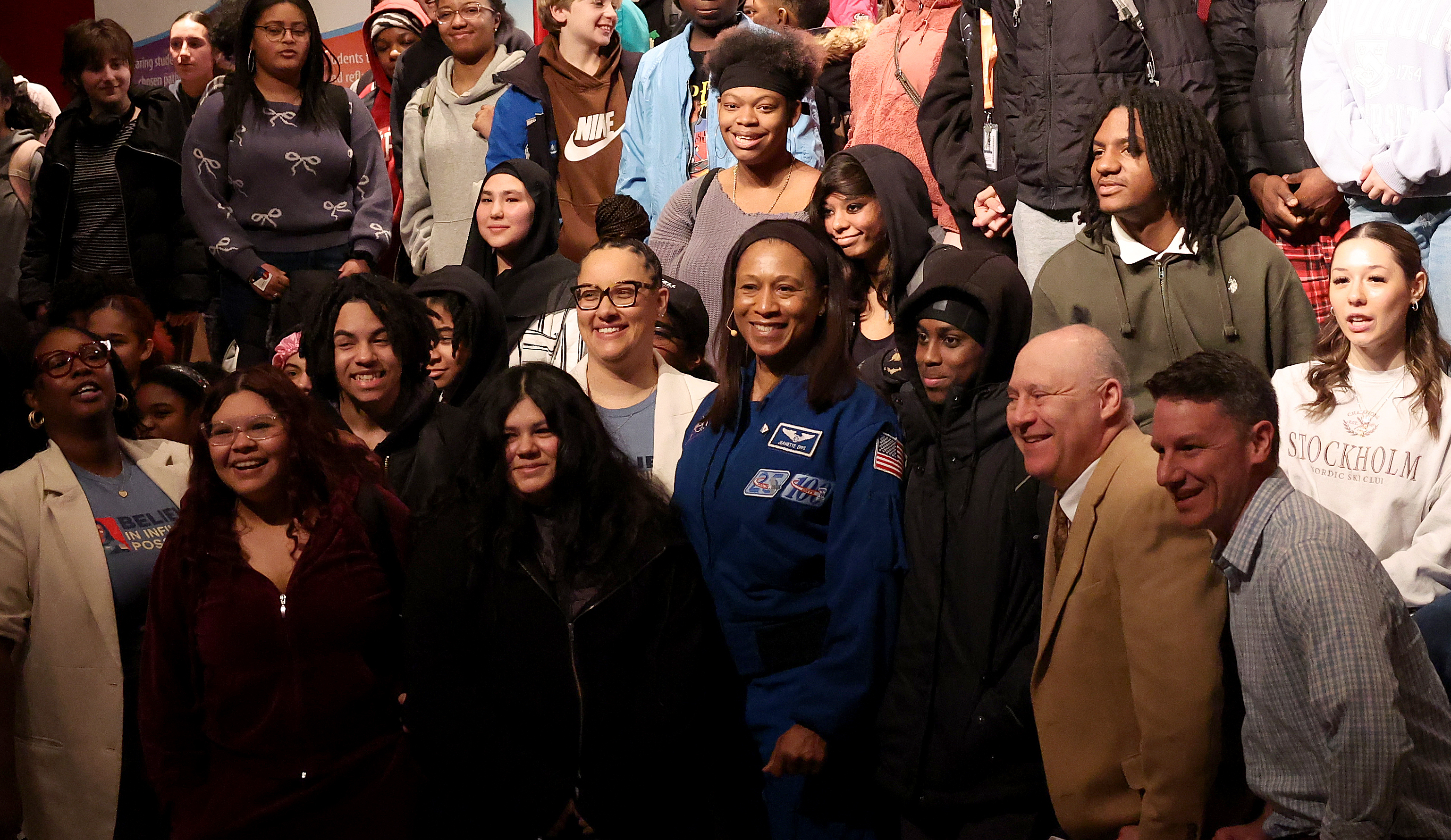 NASA astronaut Jeanette Epps returned to her alma mater, Corcoran High ...