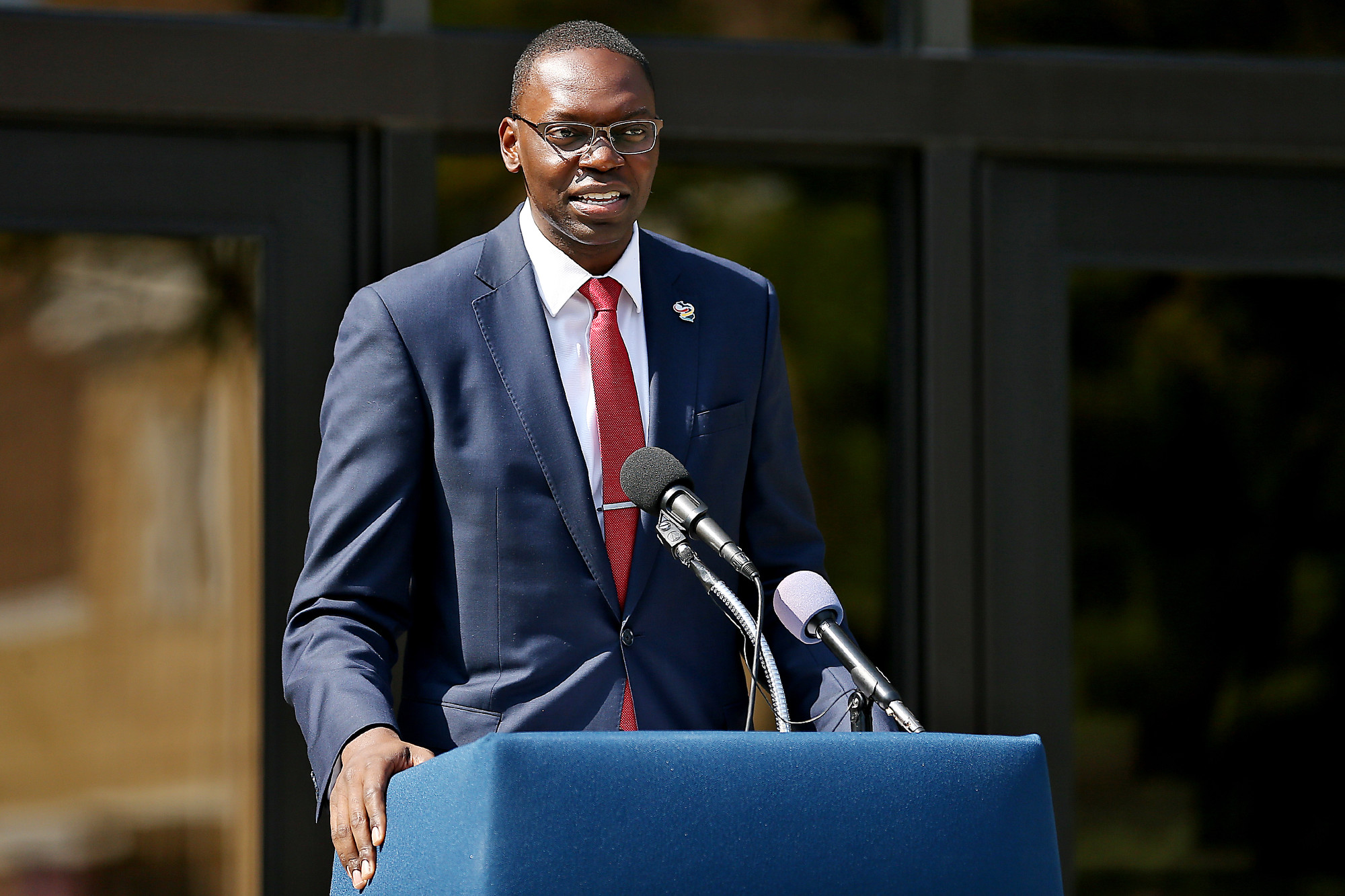 Elliott-Larsen Building sign unveiling – September 21, 2020 - mlive.com