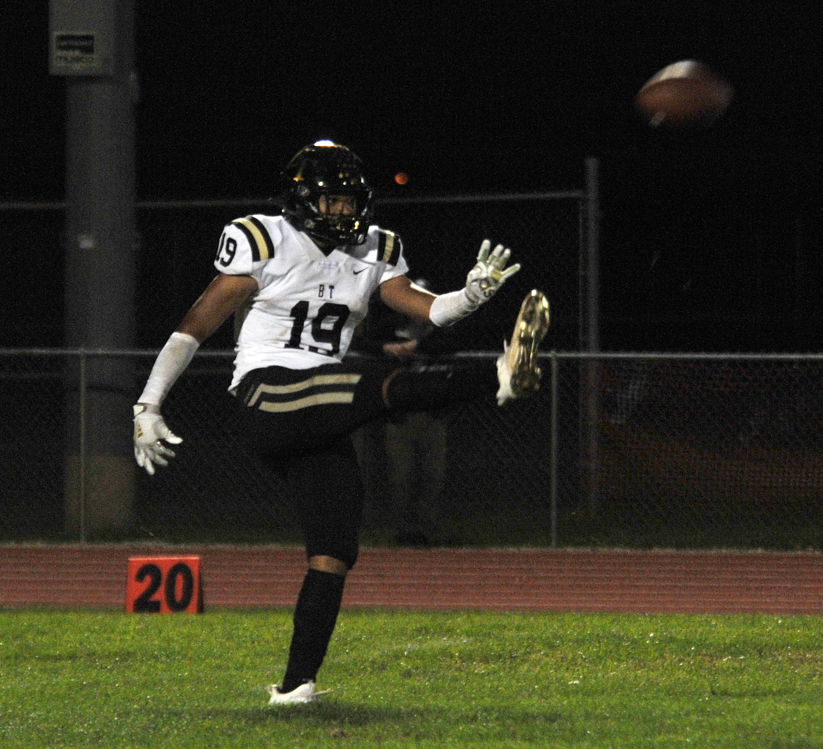 High School Football Burlington Township high School at Northern ...