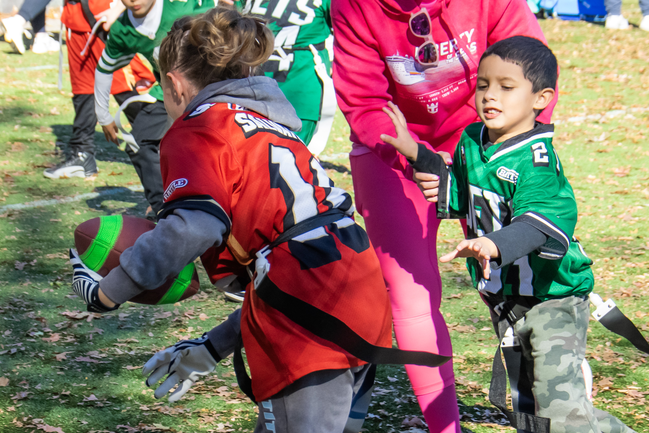 The new Special Athletes division of 9/11 Flag Football creates an ...