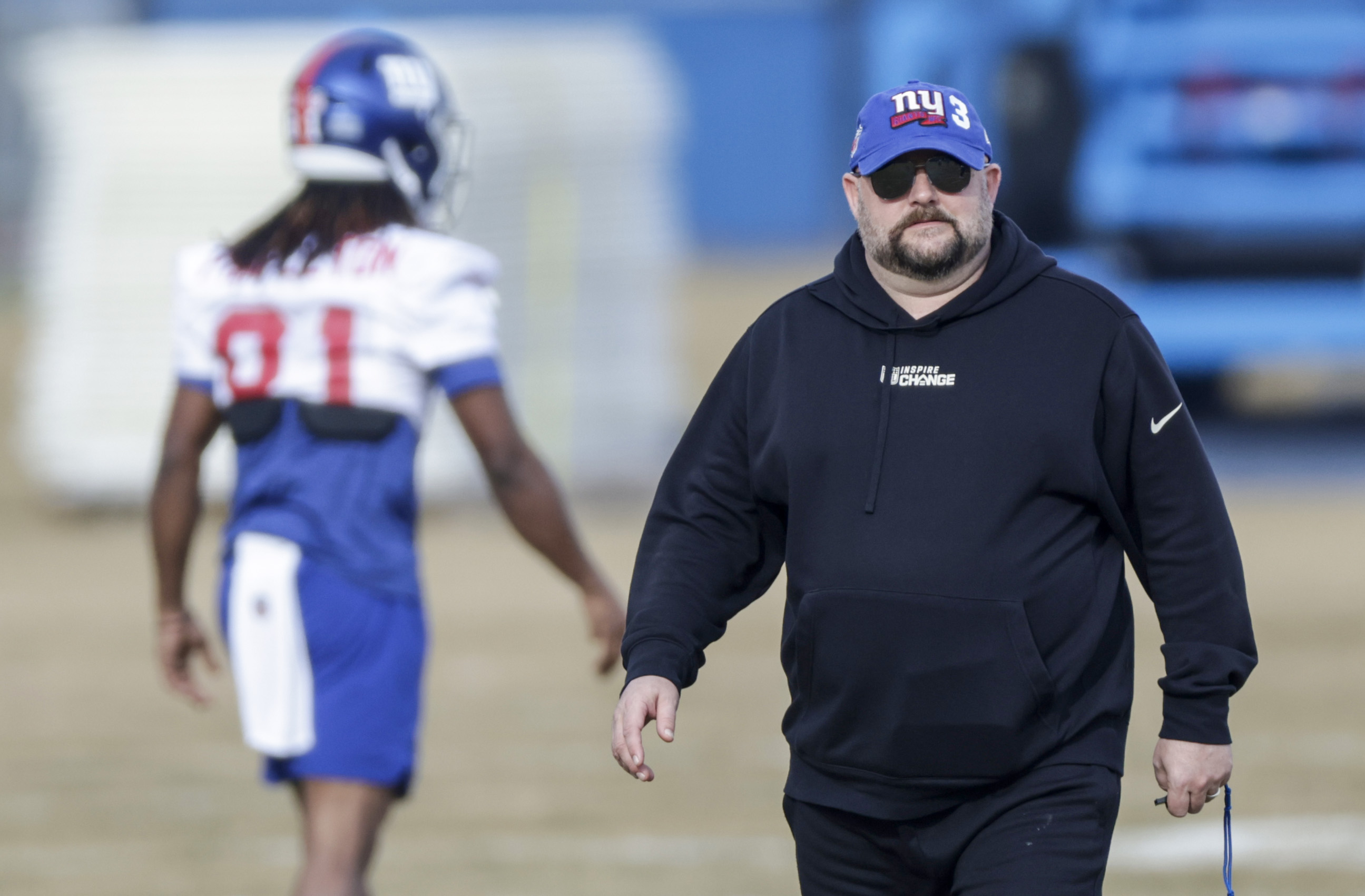 New York Giants practice before final regular-season finale vs. Eagles ...