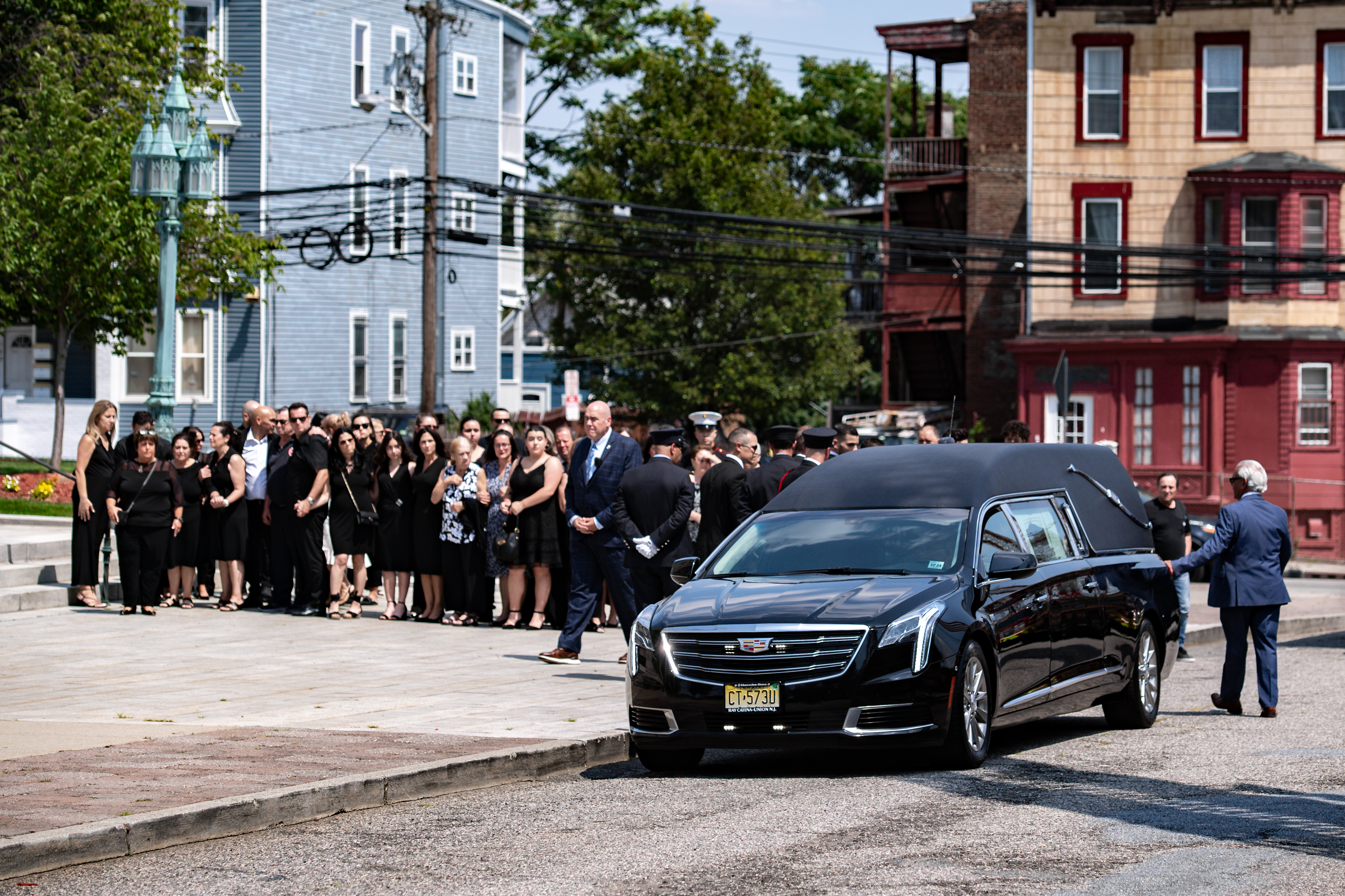 Newark Firefighter Augusto "Augie" Acabou's Viewing - nj.com