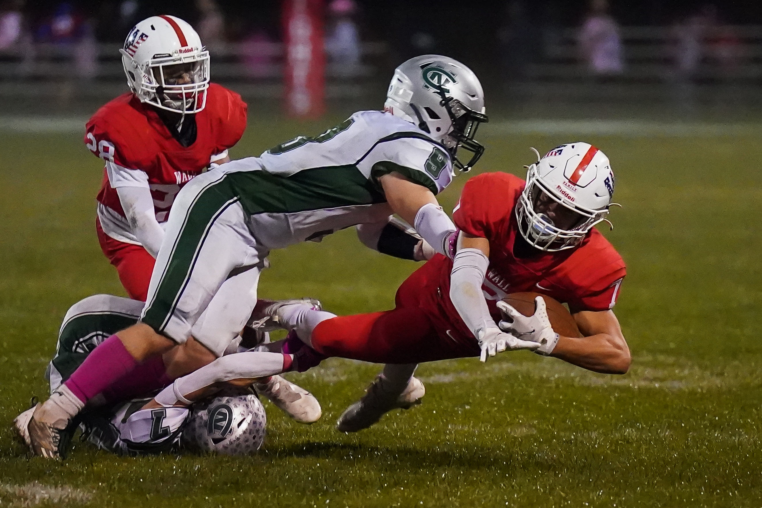 Football: Colts Neck vs Wall at Wall High School on October 14, 2022 ...