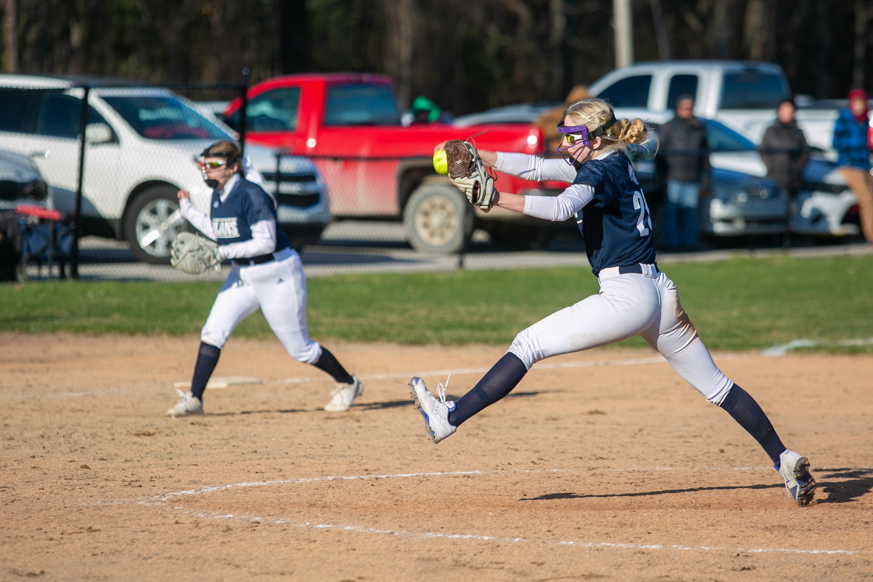 Fruitport Trojans take on Spring Lake Lakers in softball doubleheader ...