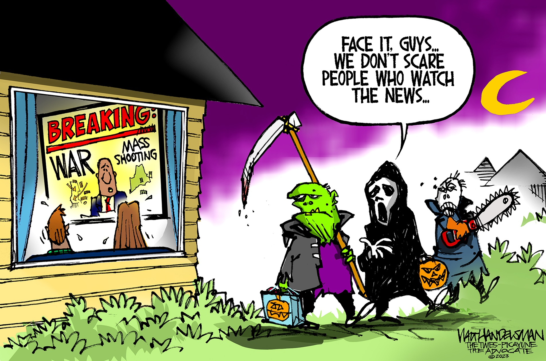 Editorial cartoons for Nov. 5, 2023 - cleveland.com