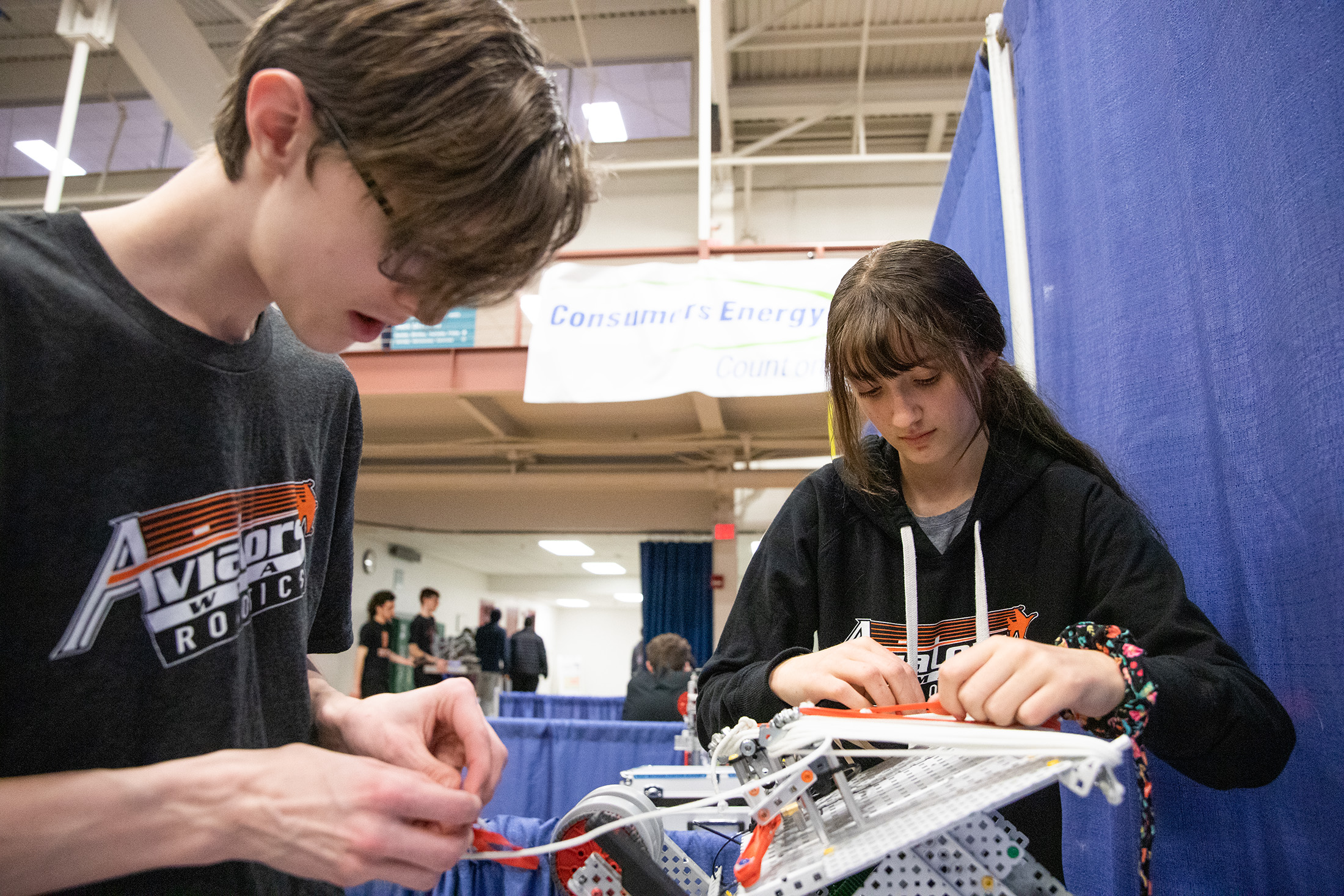 Michigan VEX Robotics High School State Championship takes place at ...