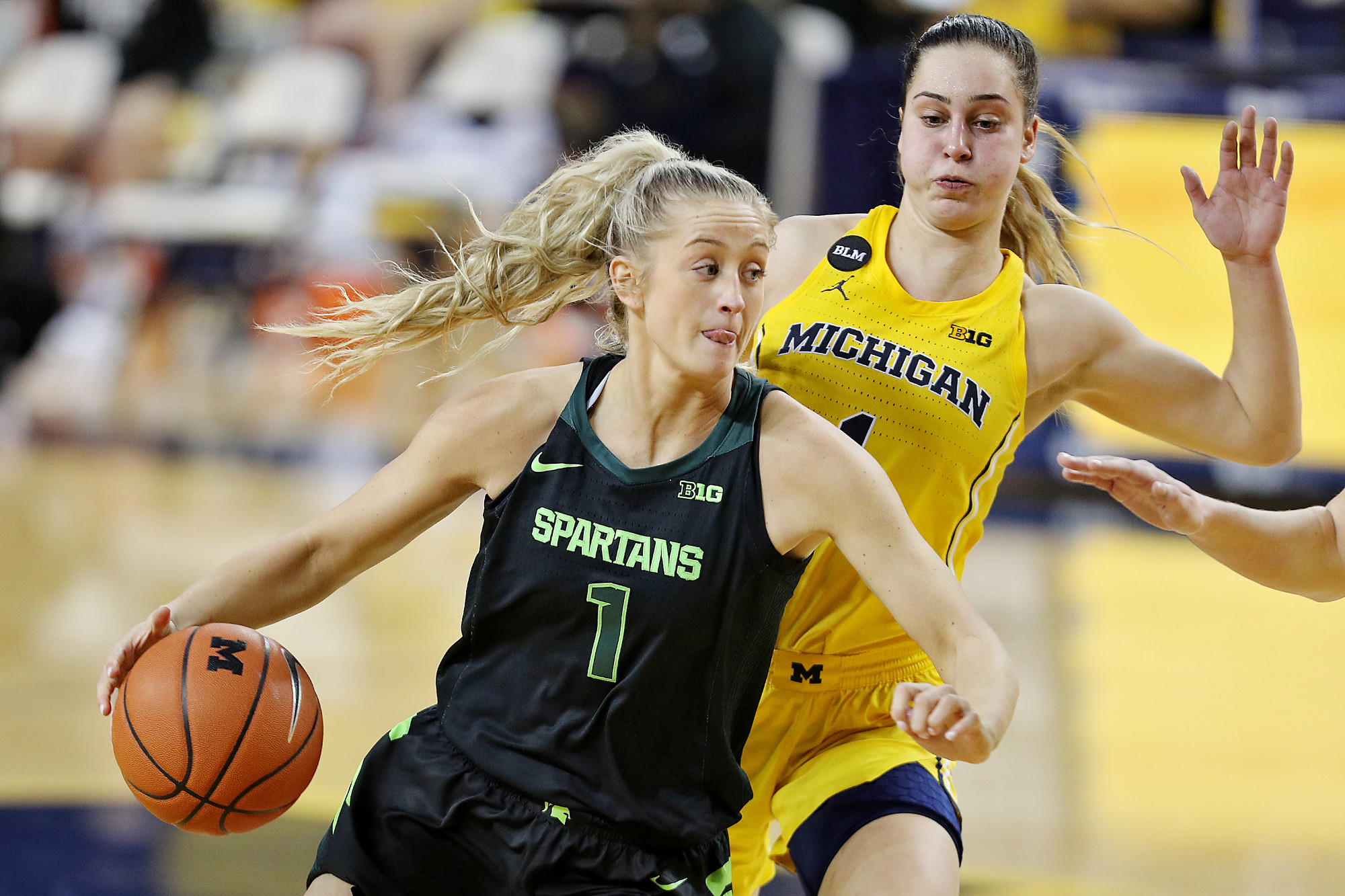 Women's College Basketball: Michigan vs. Michigan State – February 16 ...