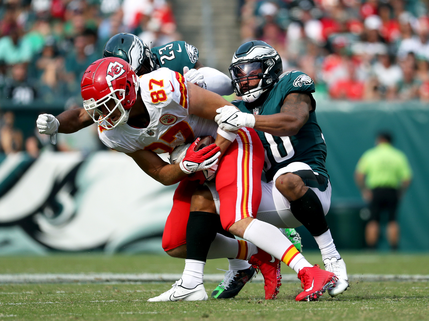 Kansas City Chiefs vs. Philadelphia Eagles, Oct. 3, 2021 ...