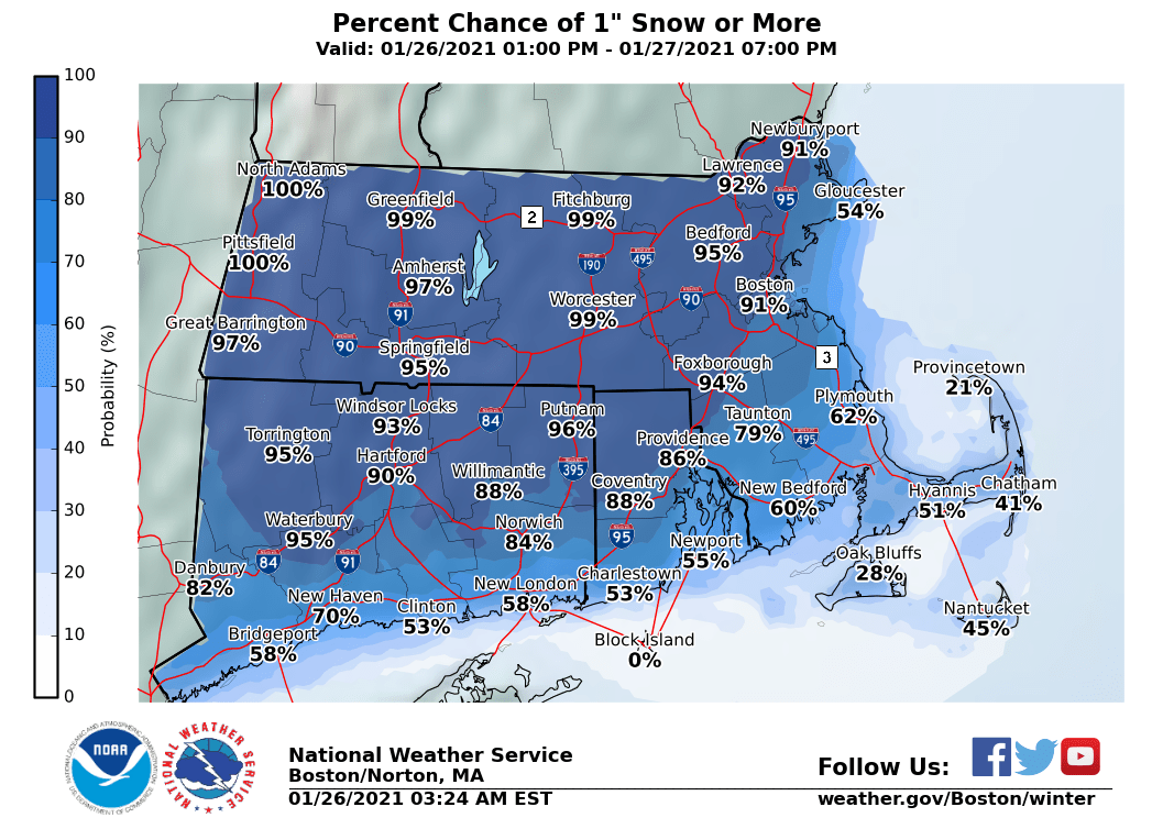 Here's how much snow to expect from Tuesday's light winter storm in ...