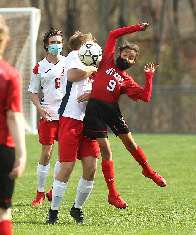 Athol vs Frontier boys Soccer 4/20/21 - masslive.com