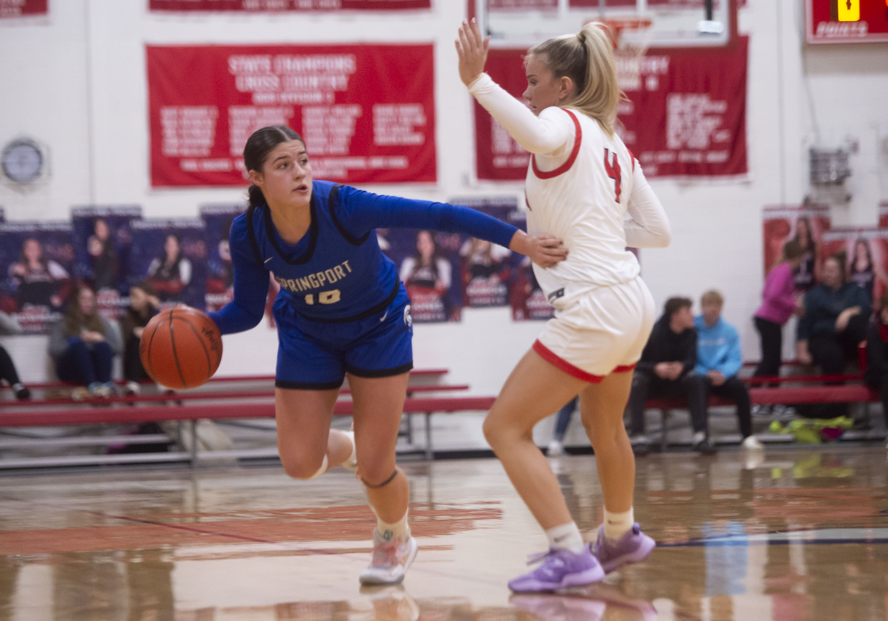 See photos as Springport's girls basketball defeats Hanover-Horton ...
