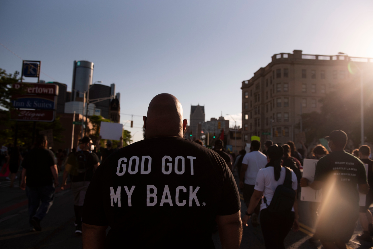 Nonviolent protesters march and dance in the city of Detroit - mlive.com